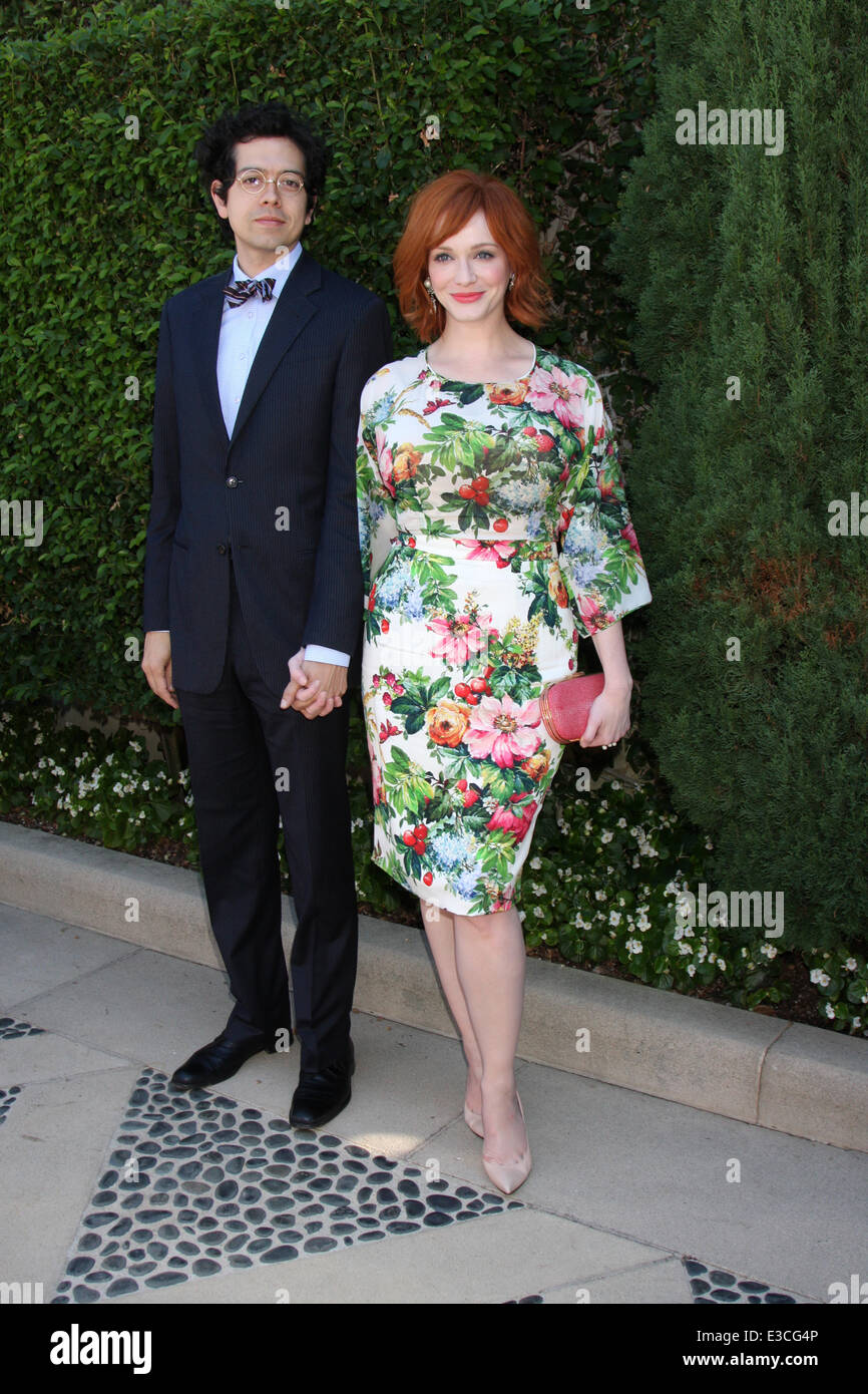Rape Foundation Brunch Featuring: Geoffrey Arend,Christina Hendricks ...