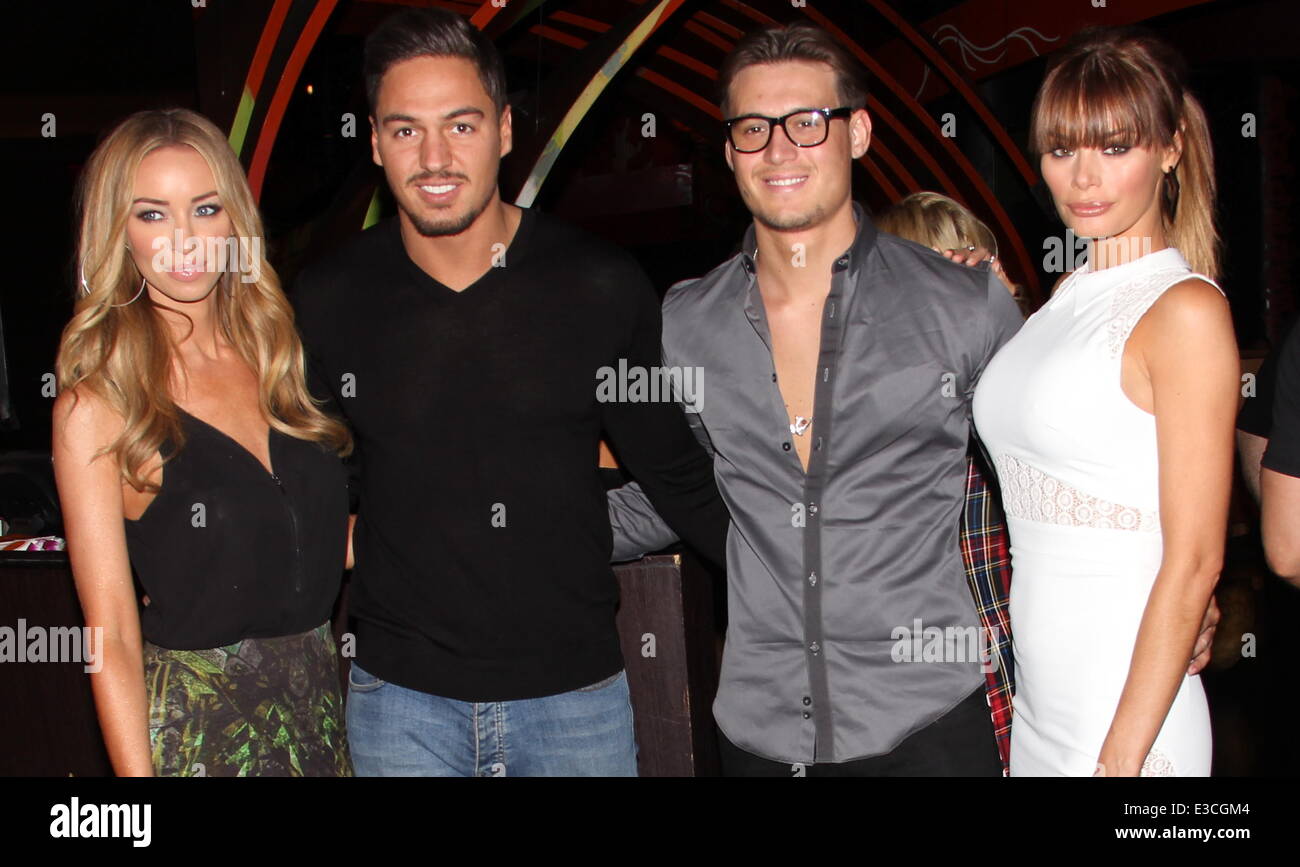 Lauren Pope, Mario Falcone, Chloe Simms, and Charlie Simms go out to ...