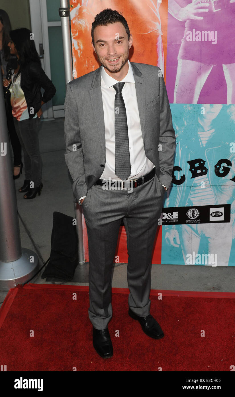 CBGB West Coast Red Carpet Special Screening Featuring: Jared Carter ...