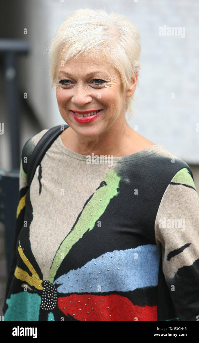 Denise Welch Leaving the ITV Studios Featuring: Denise Welch Where ...