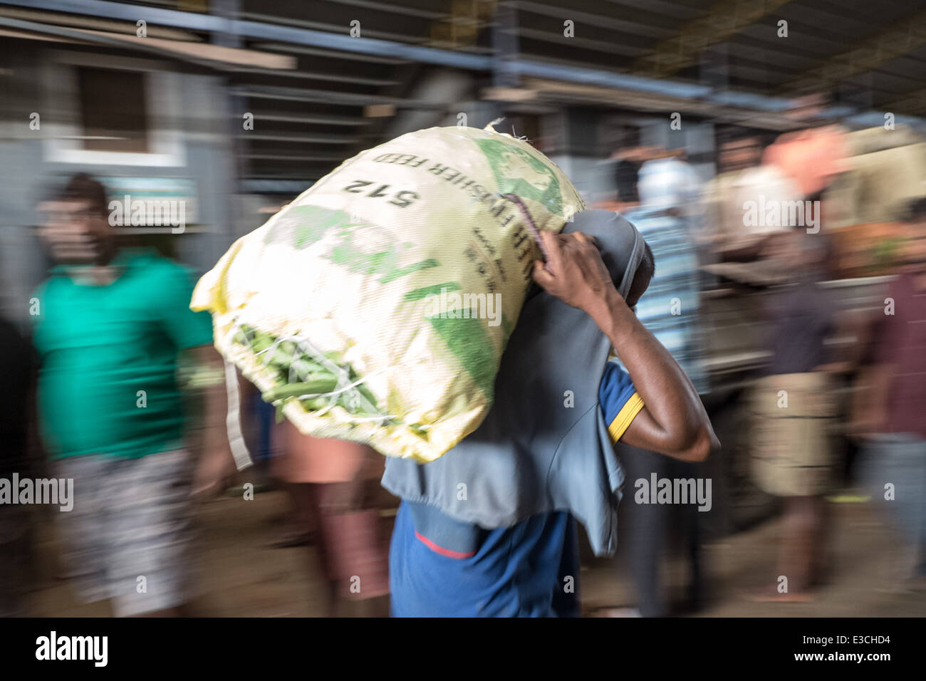 Man is carrying a sack hi-res stock photography and images - Alamy