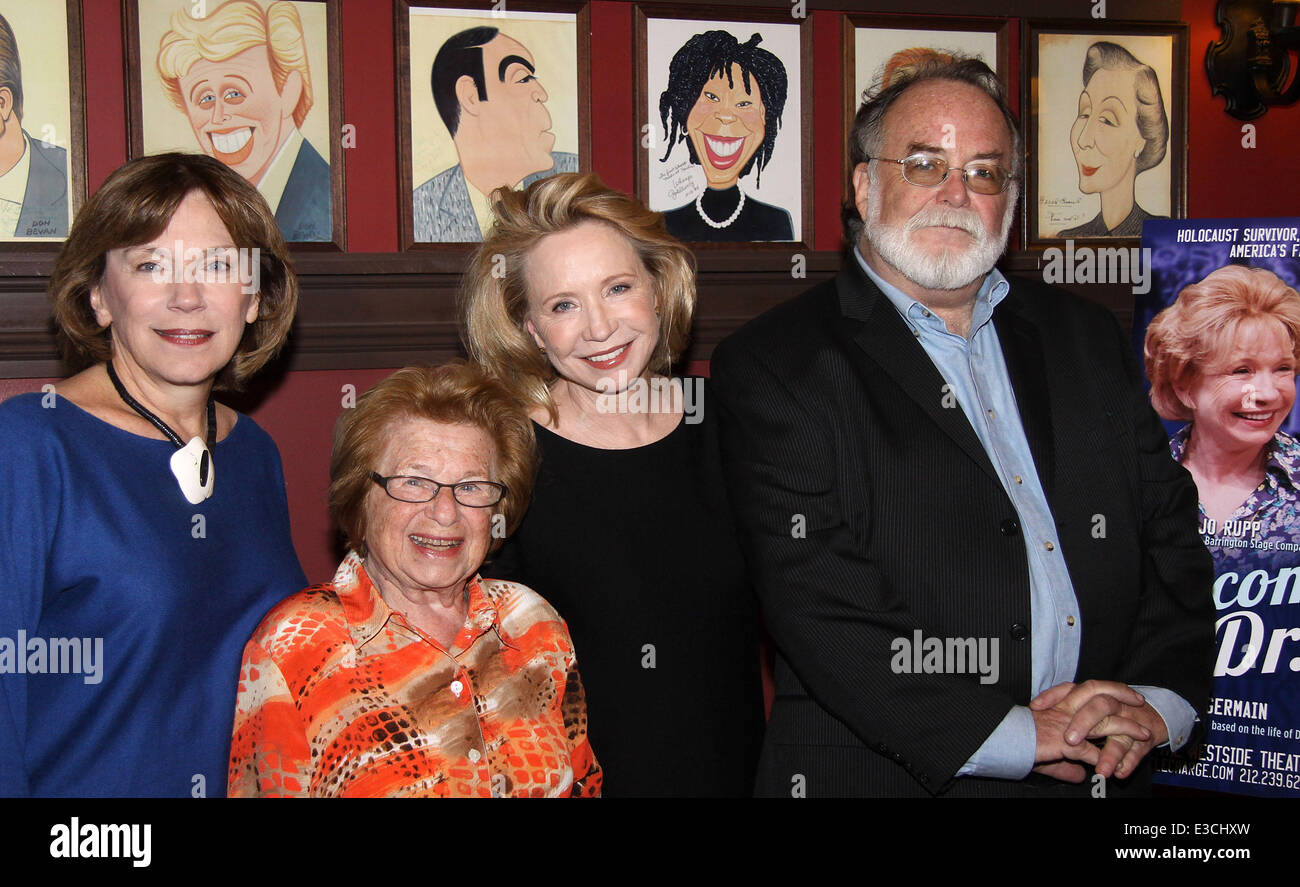 Photo call for the upcoming play Becoming Dr. Ruth, held at Sardi's ...