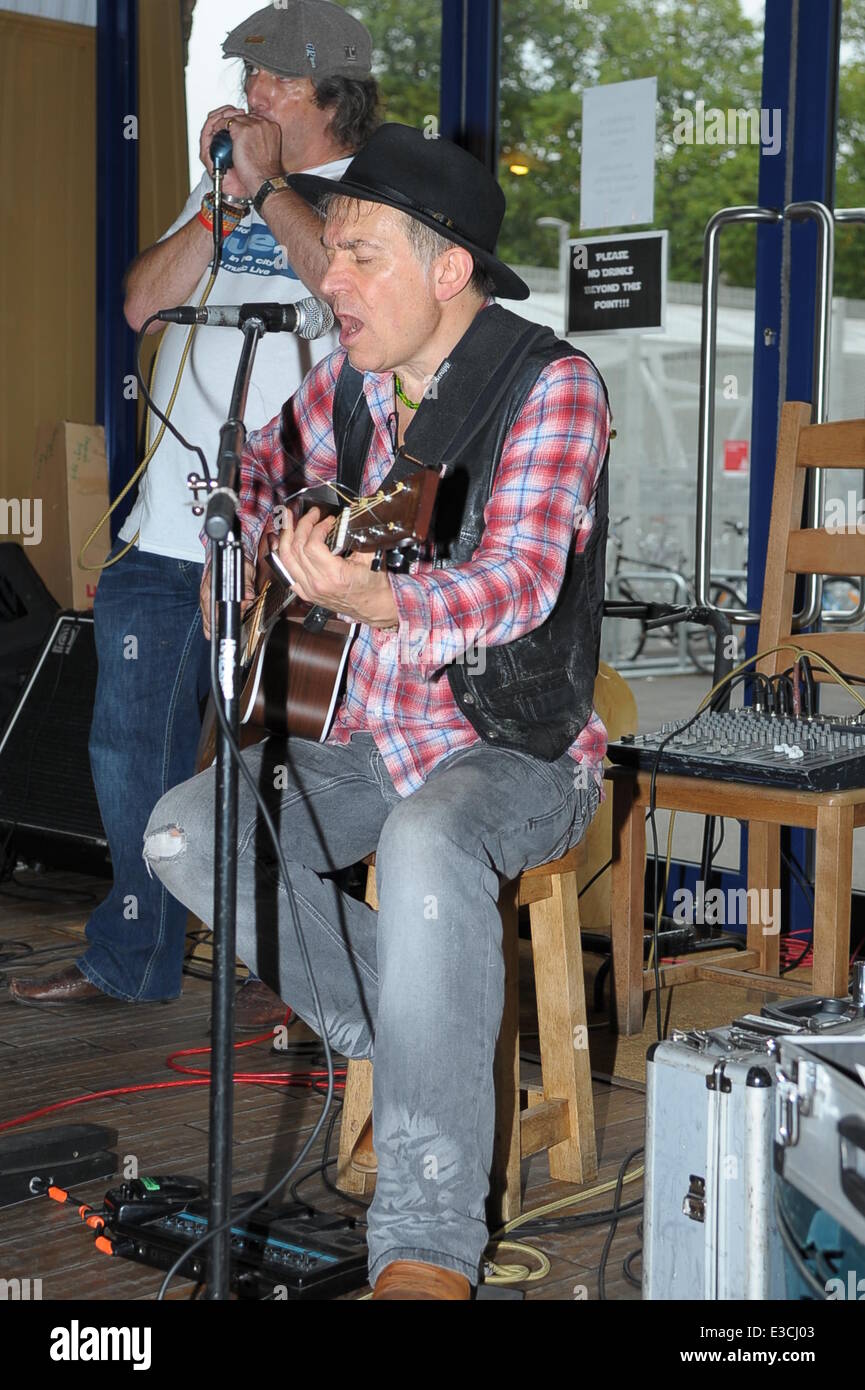 Performers on stage at the Chelmsford Blues in The City Festival ...