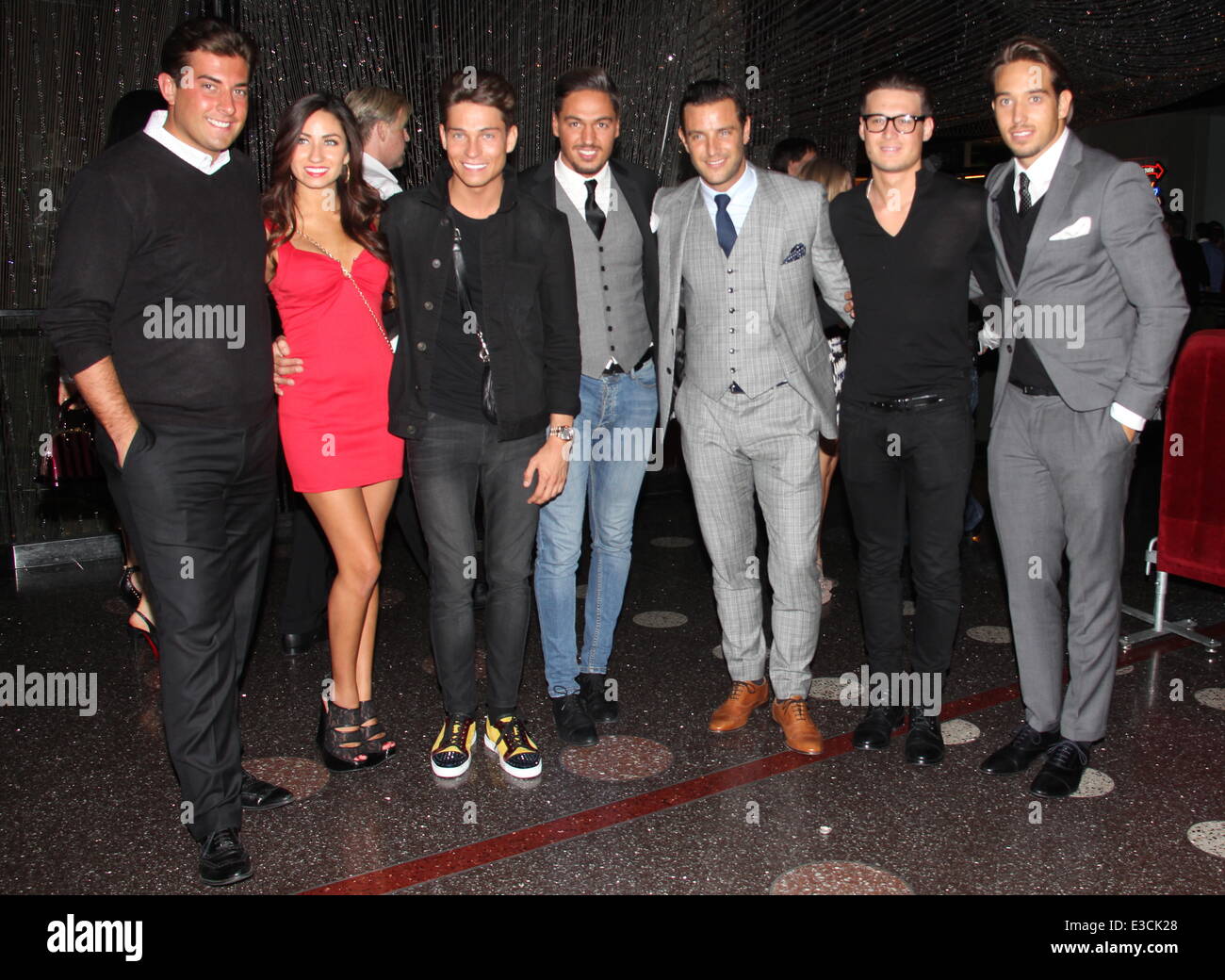 Towie stars Joey Essex, James Argent, Elliot Wright, Charlie Simms ...