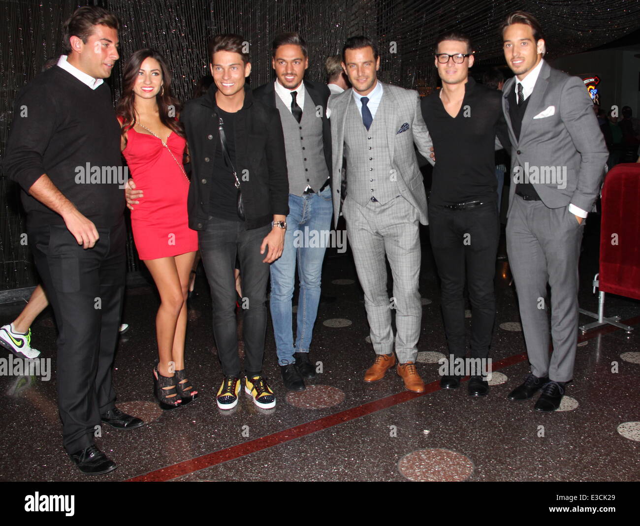Towie stars Joey Essex, James Argent, Elliot Wright, Charlie Simms ...