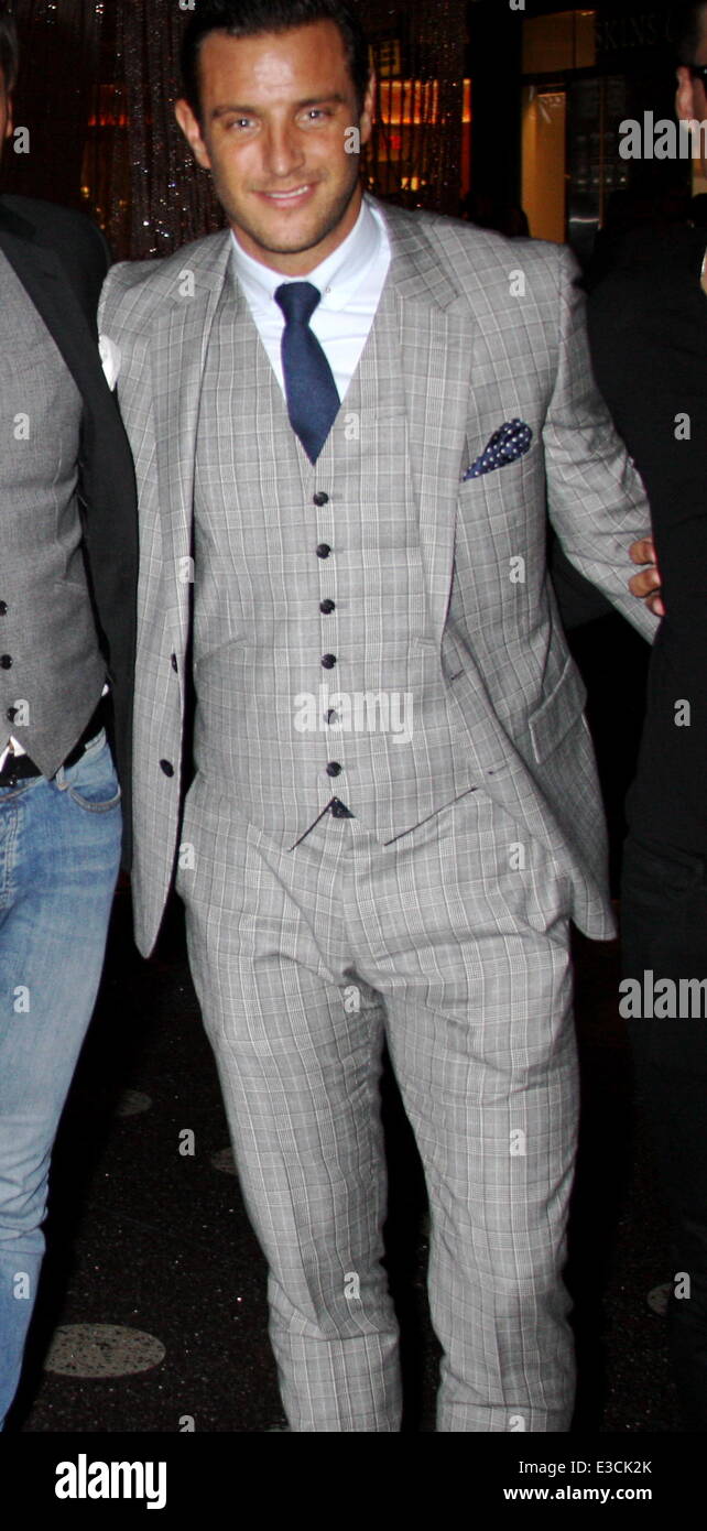 Towie stars Joey Essex, James Argent, Elliot Wright, Charlie Simms ...