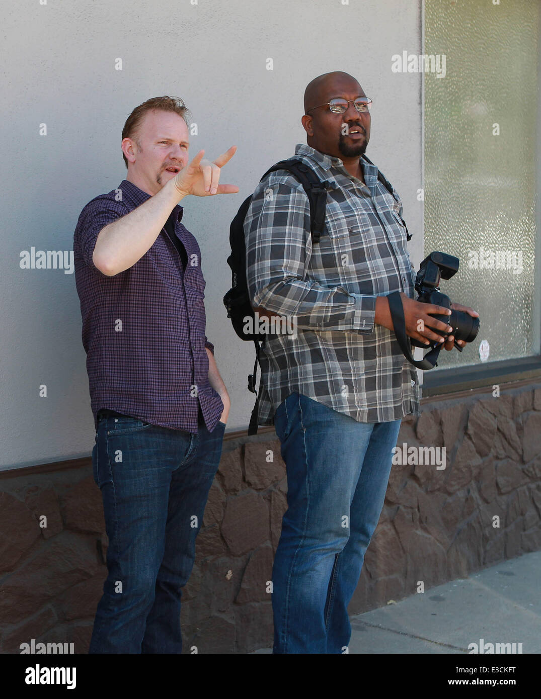 Documentary Film Maker gives direction to paparazzi Giles Harrison ...