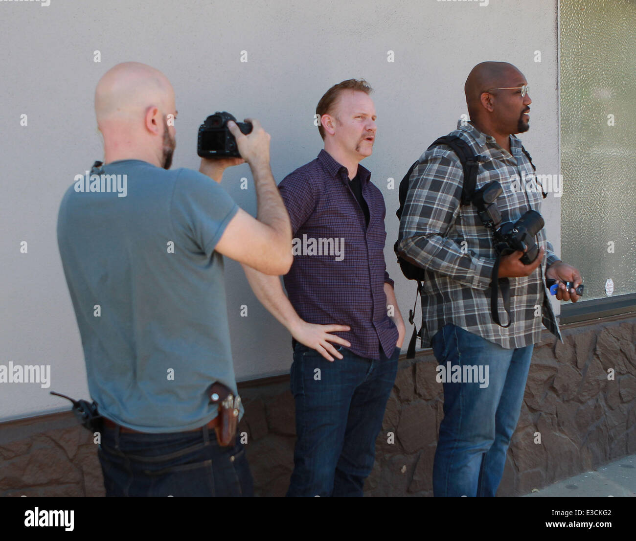 Documentary Film Maker gives direction to paparazzi Giles Harrison ...
