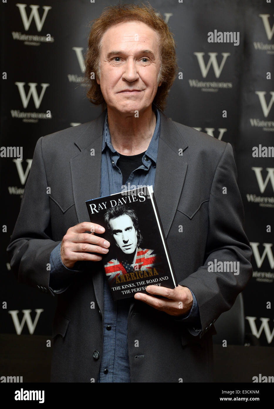 Ray Davies attends the signing of his autobiography 'Americana; The ...