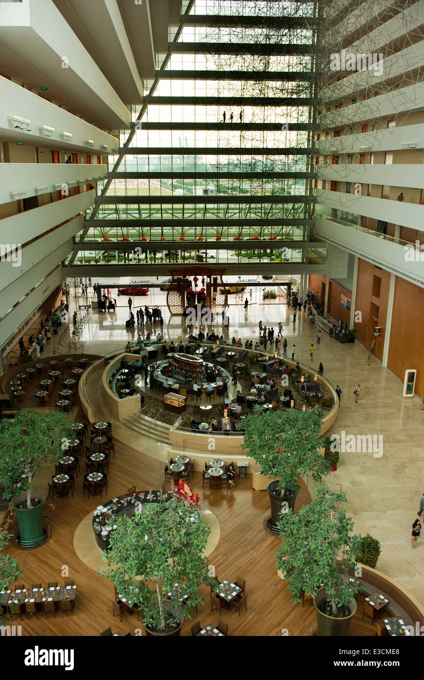 Sands hotel reception atrium hi-res stock photography and images - Alamy