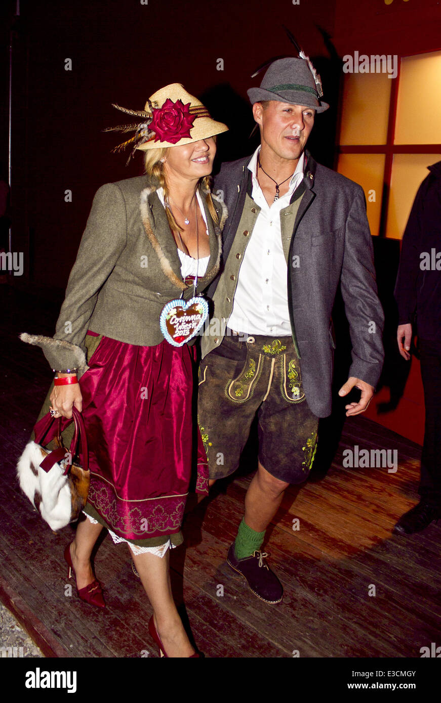 Munich Oktoberfest at the Hippodrom beer hall Featuring: Michael ...