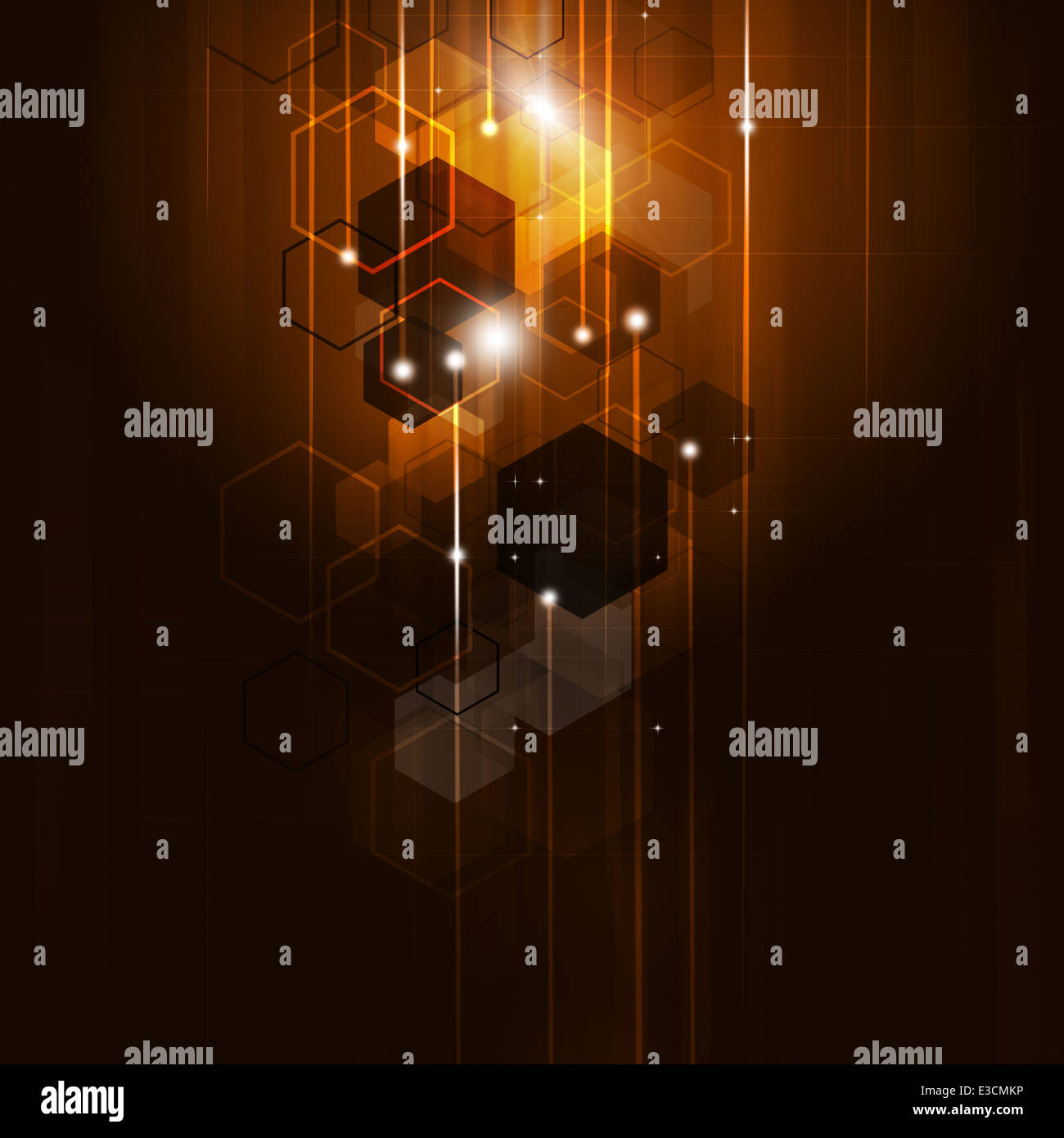 abstract technology geometric concept dark red background Stock Photo ...