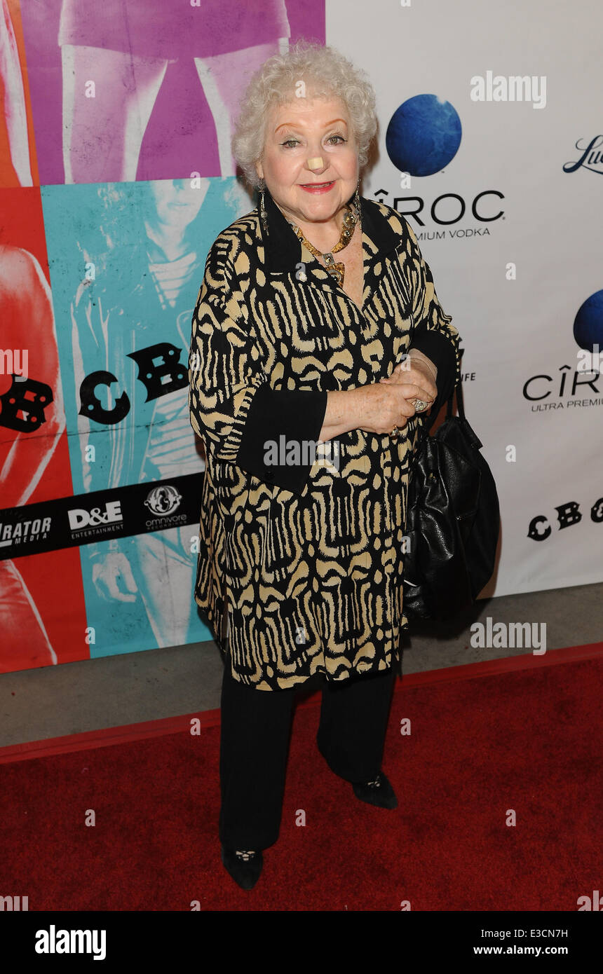 CBGB West Coast Red Carpet Special Screening Featuring: Estelle Harris ...
