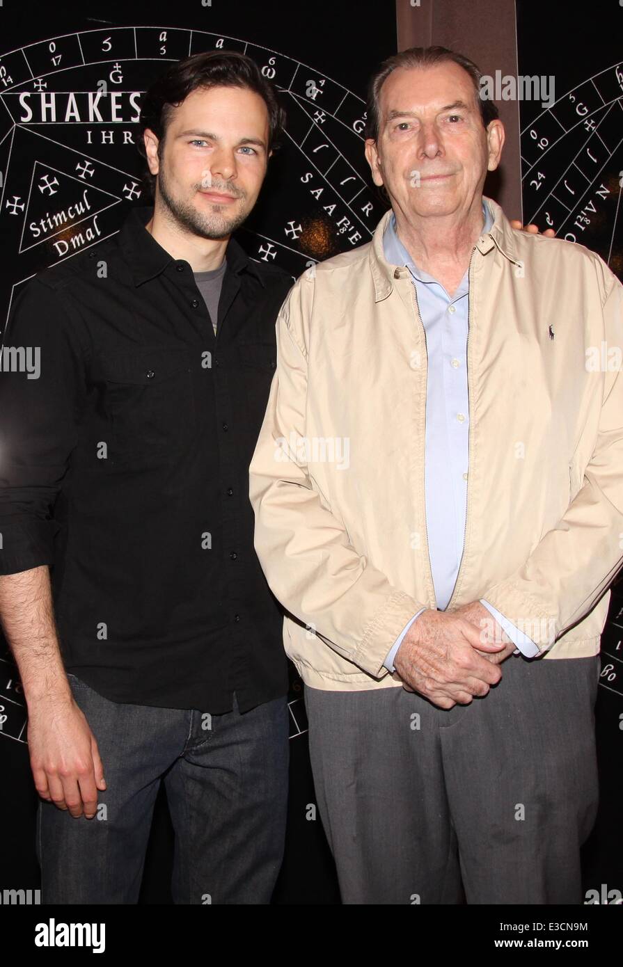 Media Day for Macbeth at Lincoln Center. Featuring: Jonny Orsini ...