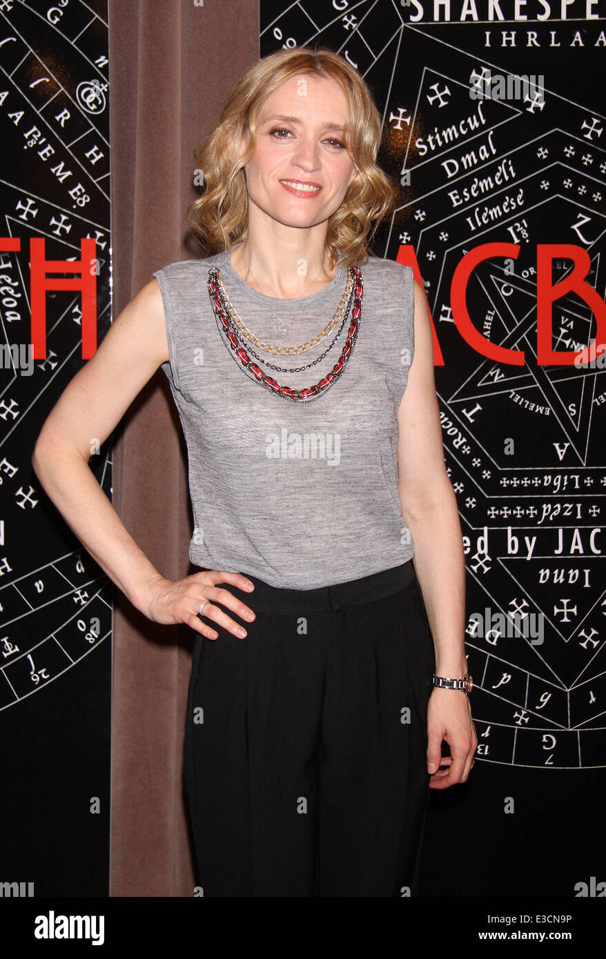 Media Day for Macbeth at Lincoln Center. Featuring: Ann-Marie Duff ...