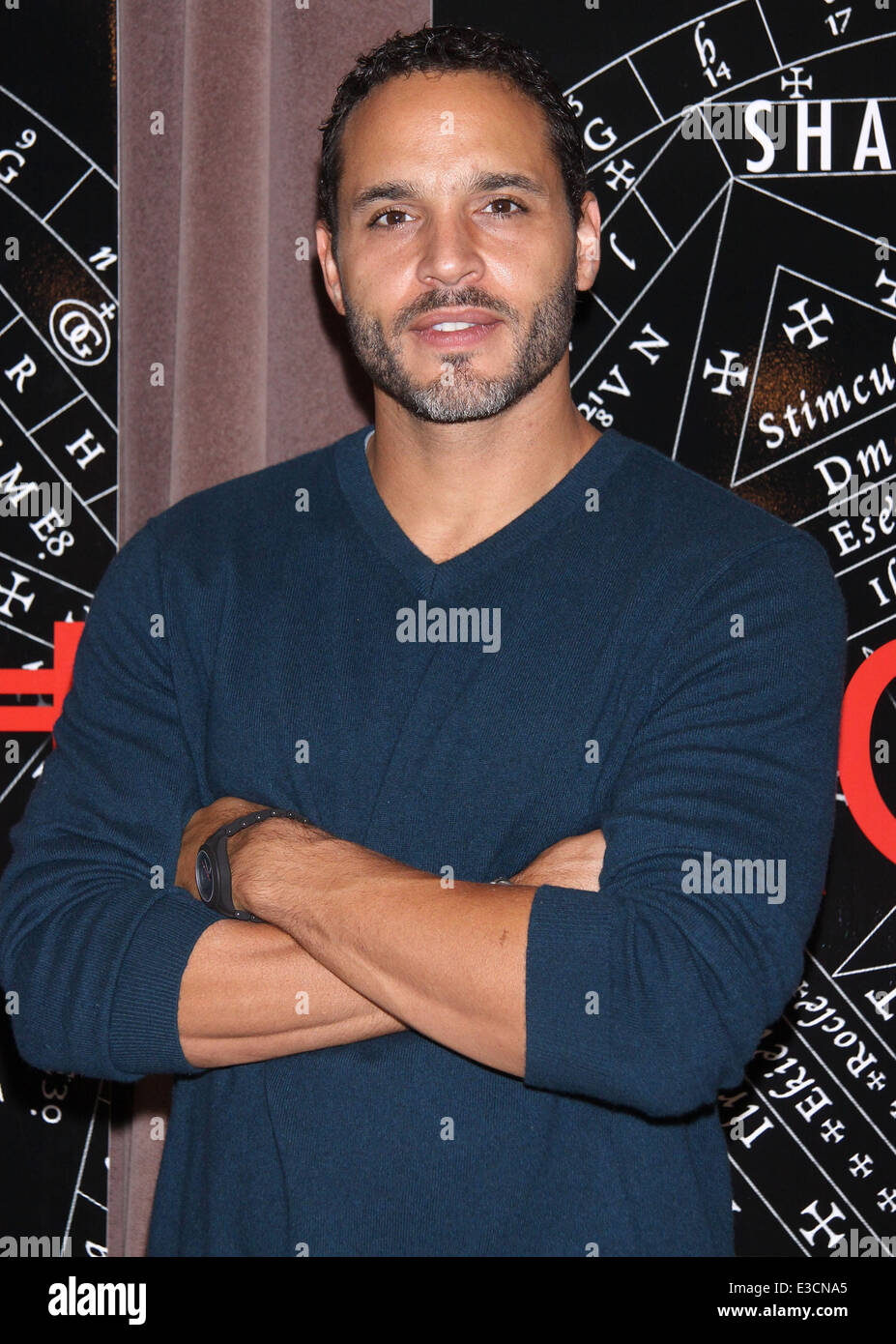 Media Day for Macbeth at Lincoln Center. Featuring: Daniel Sunjata ...