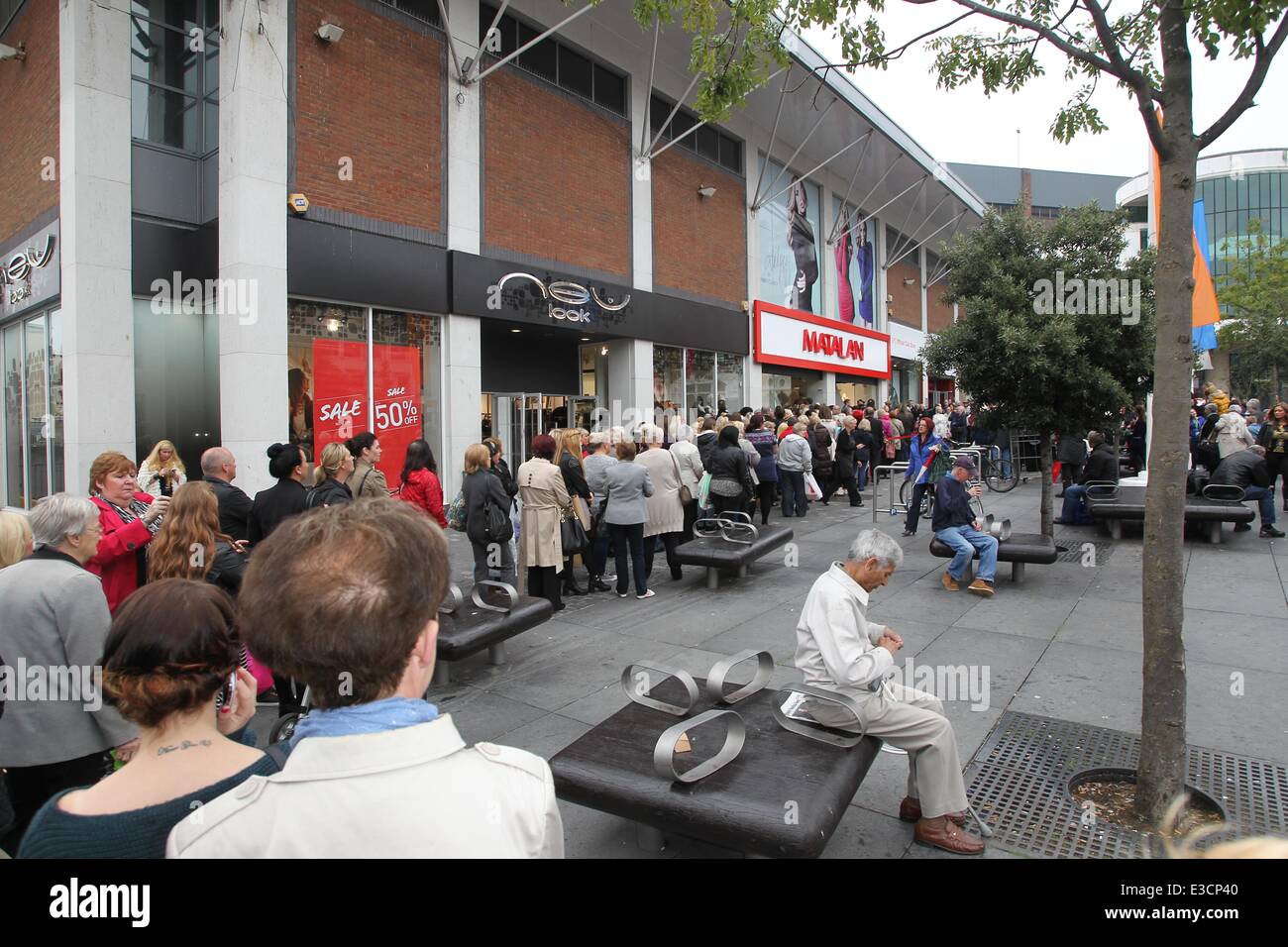 Abbey Clancy opens the new Matalan Liverpool store Featuring ...