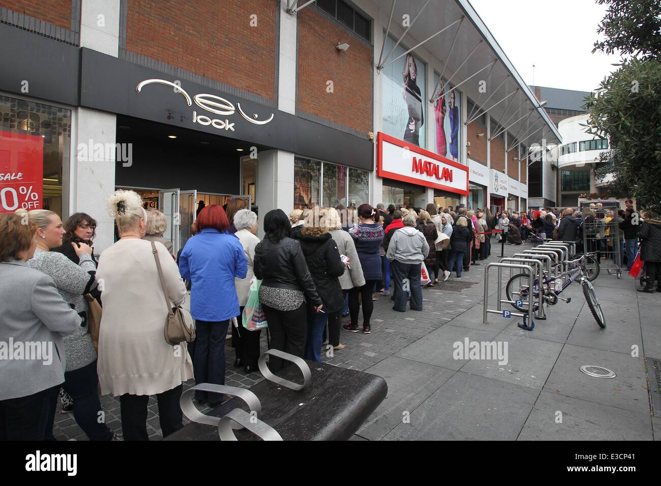 Abbey Clancy opens the new Matalan Liverpool store Featuring ...