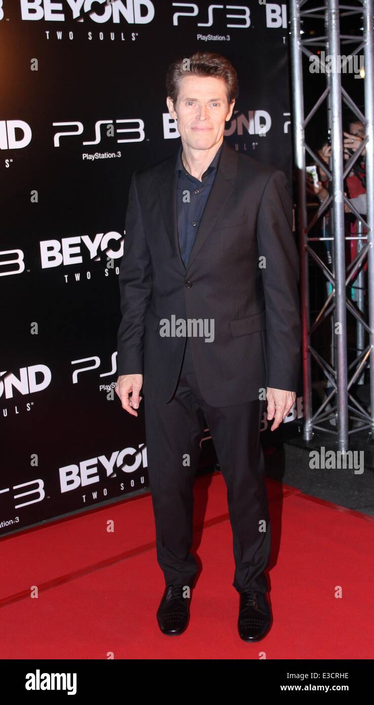 Paris premiere of 'Beyond Two Souls' Featuring: Willem Dafoe Where ...