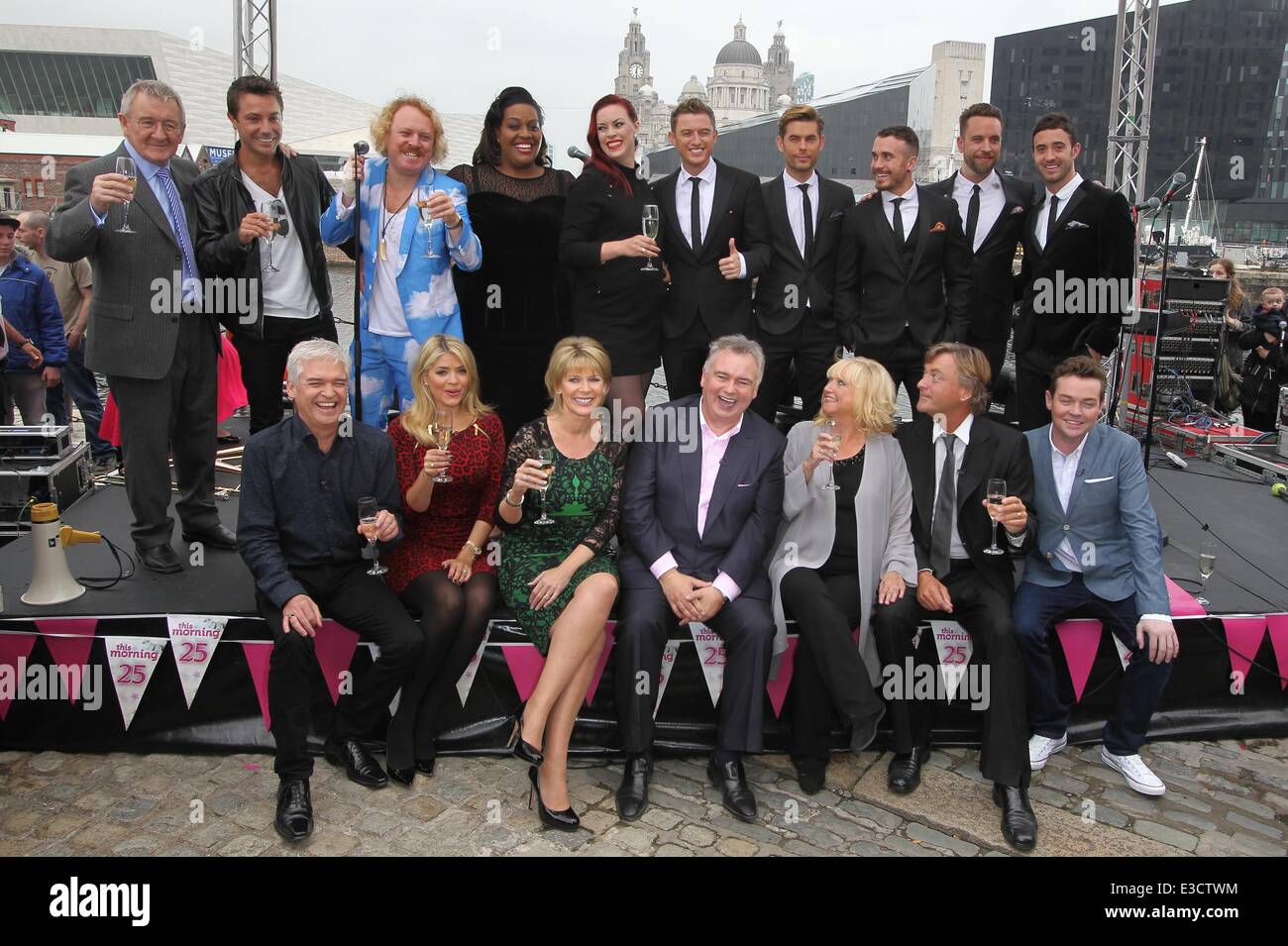 ITV This Morning 25 years anniversary show from Liverpool Docks ...