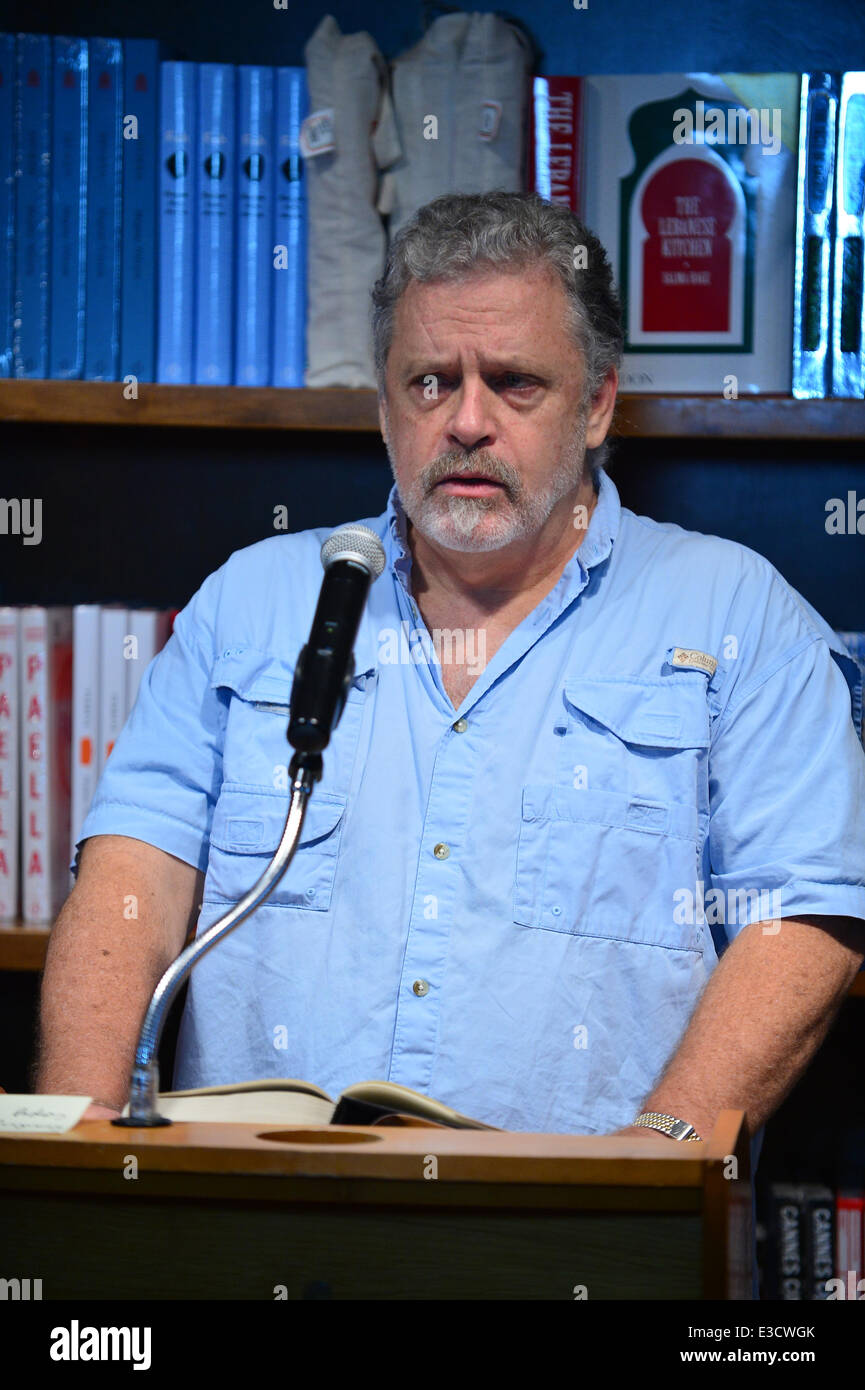 Jeff Lindsay promotes and signs copies of his book 'Dexters Final Cut ...