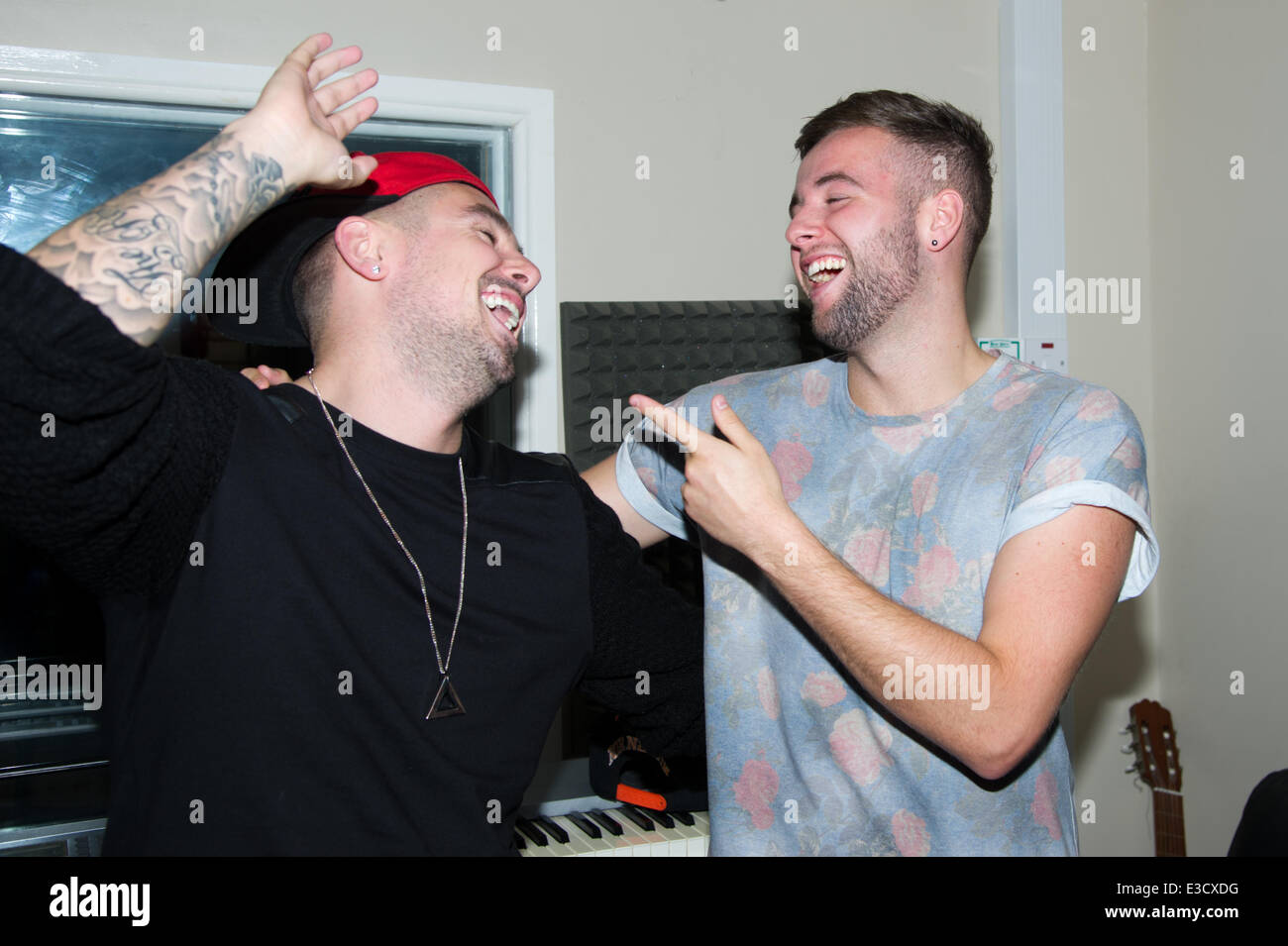 'The Risk' at the Flipside Recording studio Featuring: Charlie Healy ...