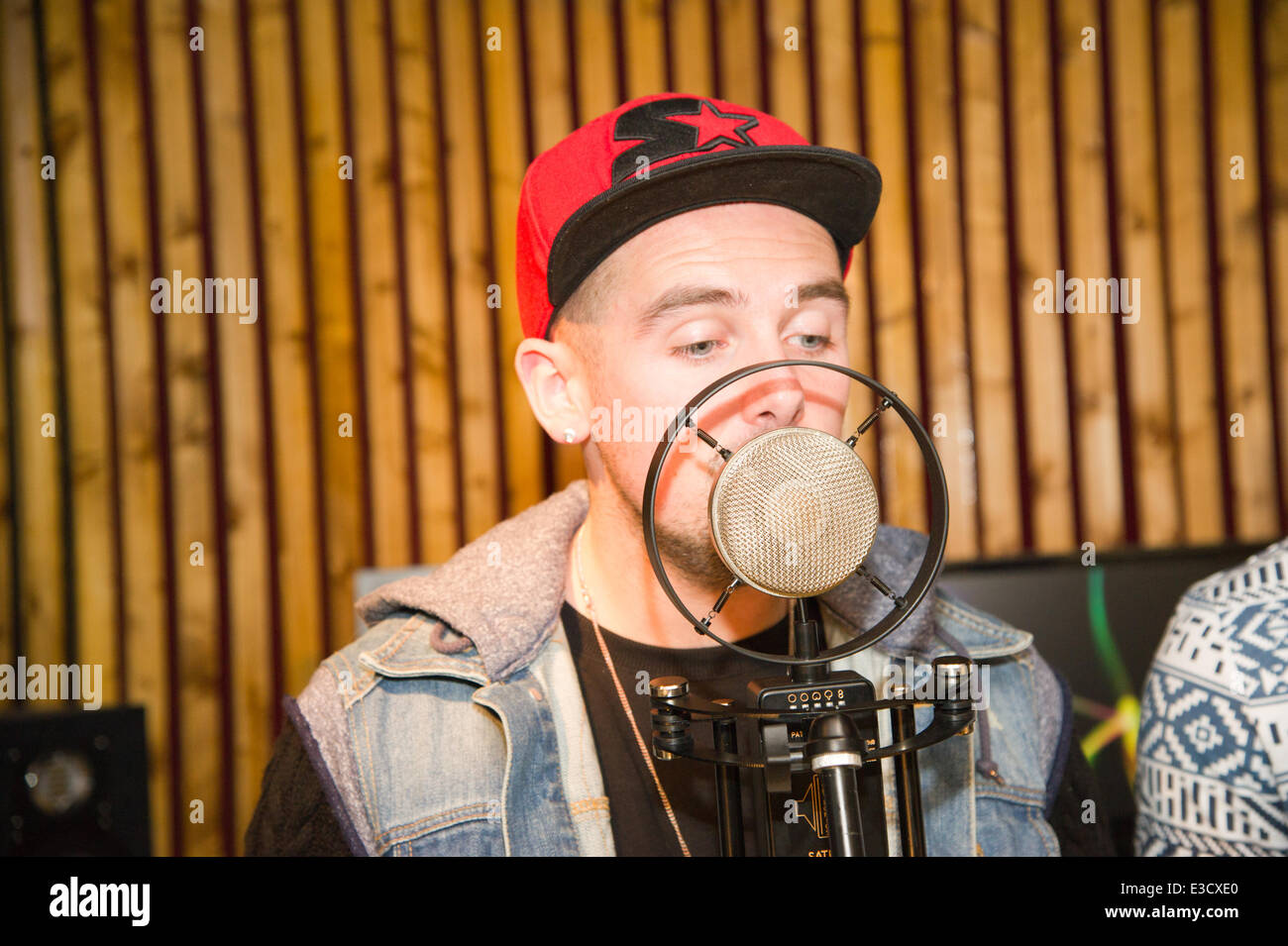 The Risk' at the Flipside Recording studio Featuring: Charlie Healy ...