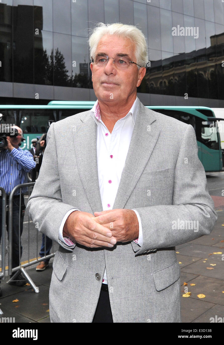 PR guru Max Clifford arrives for a case management hearing at Southwark ...