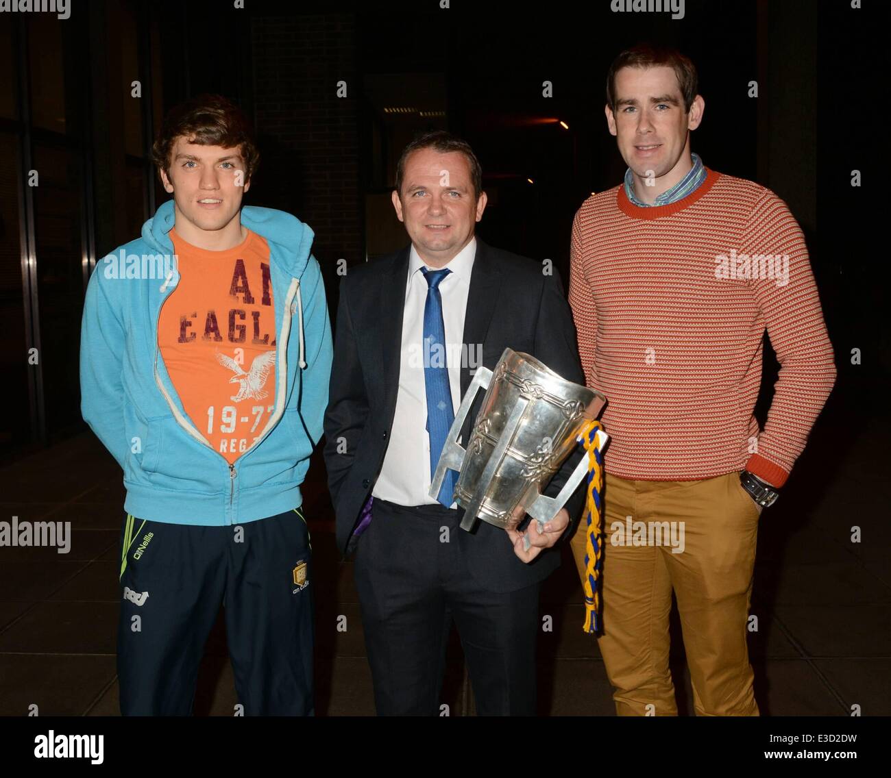 Guests at The Late Late Show, RTE... Featuring: Shane O'Donnell,Davy ...