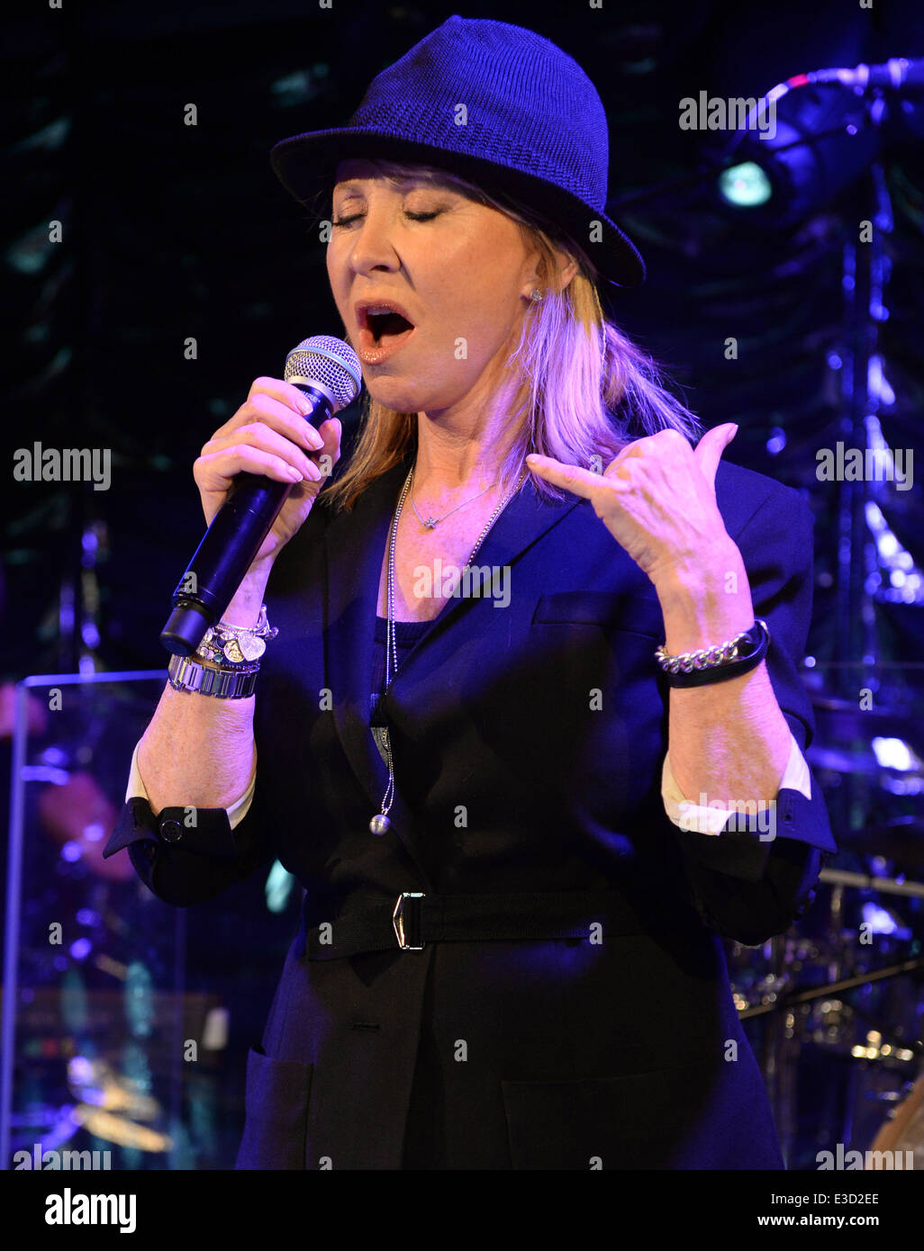 Lulu performs live at 'Under The Bridge' at Stamford Bridge, Chelsea ...