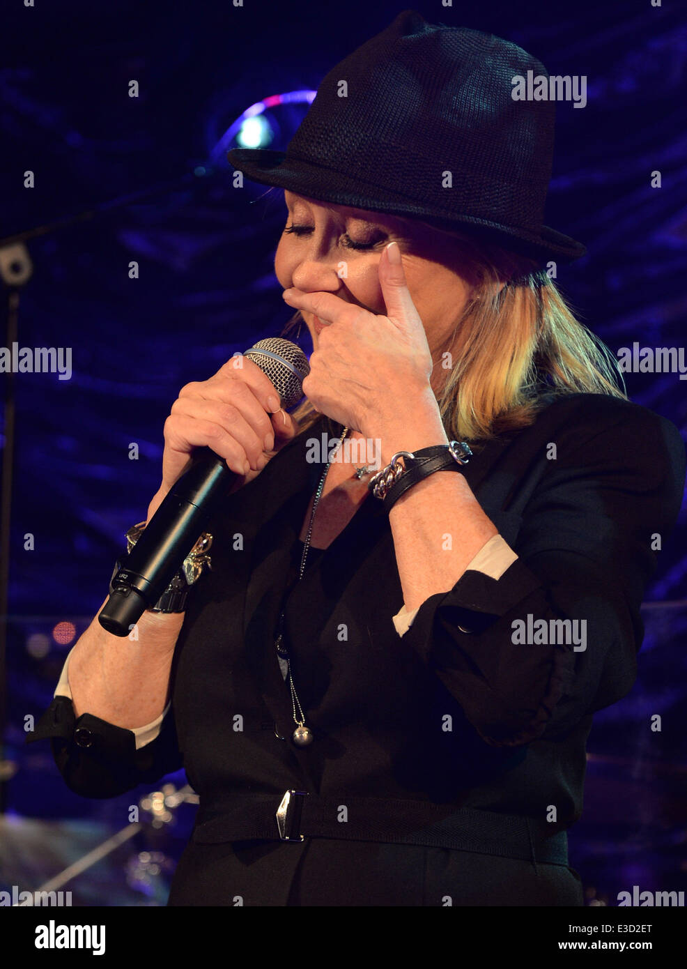 Lulu performs live at 'Under The Bridge' at Stamford Bridge, Chelsea ...