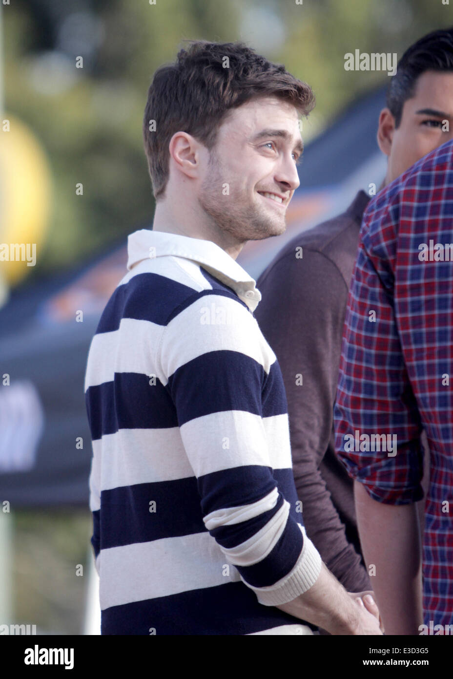 Celebrities appear on the entertainment TV show 'Extra' Featuring ...