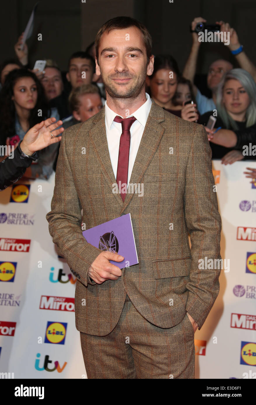 The Pride of Britain Awards 2013 - Arrivals Featuring: Charlie Condou ...