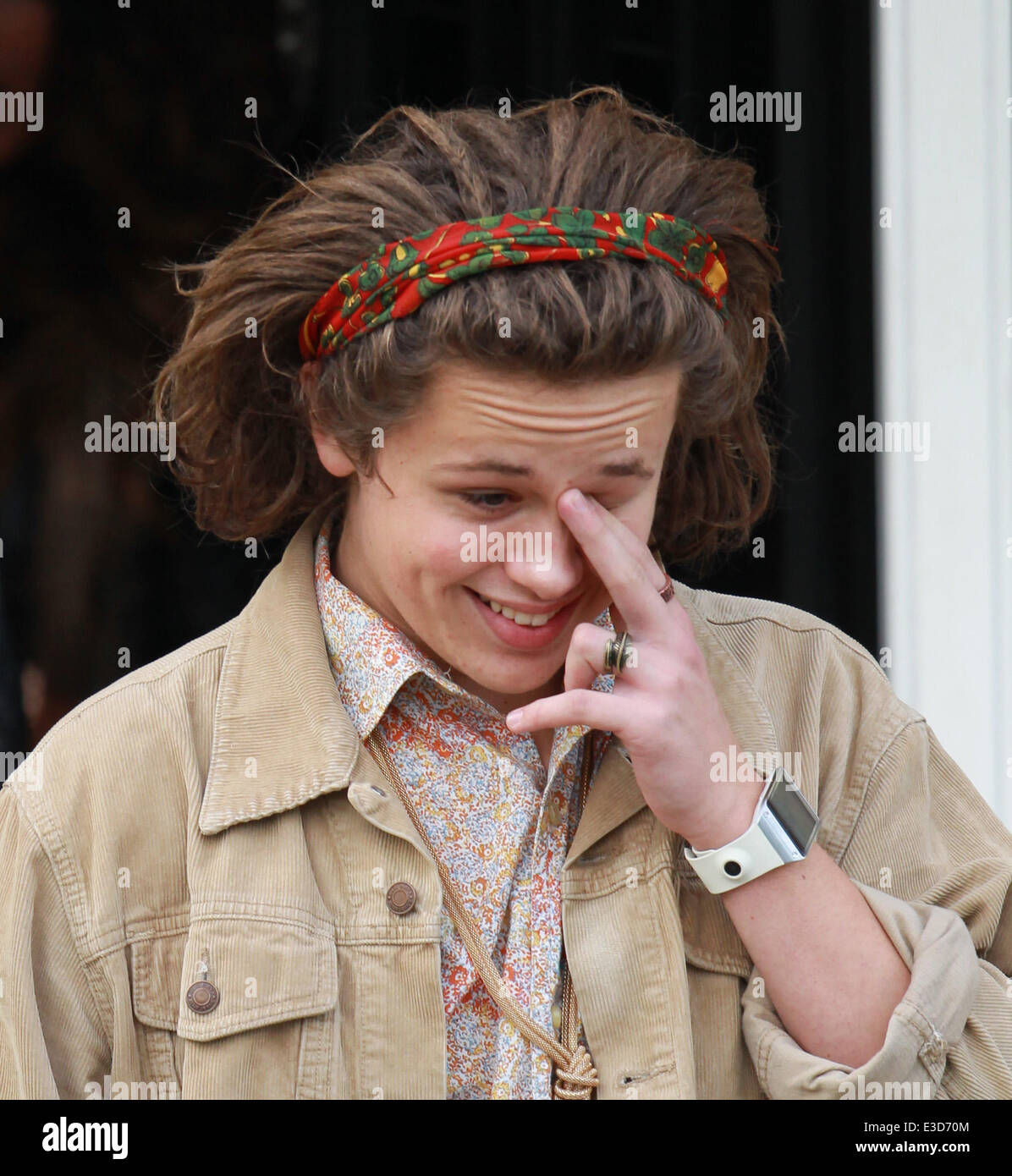 Luke Friend, Hannah Barrett and Tamera Foster leave the X Factor ...