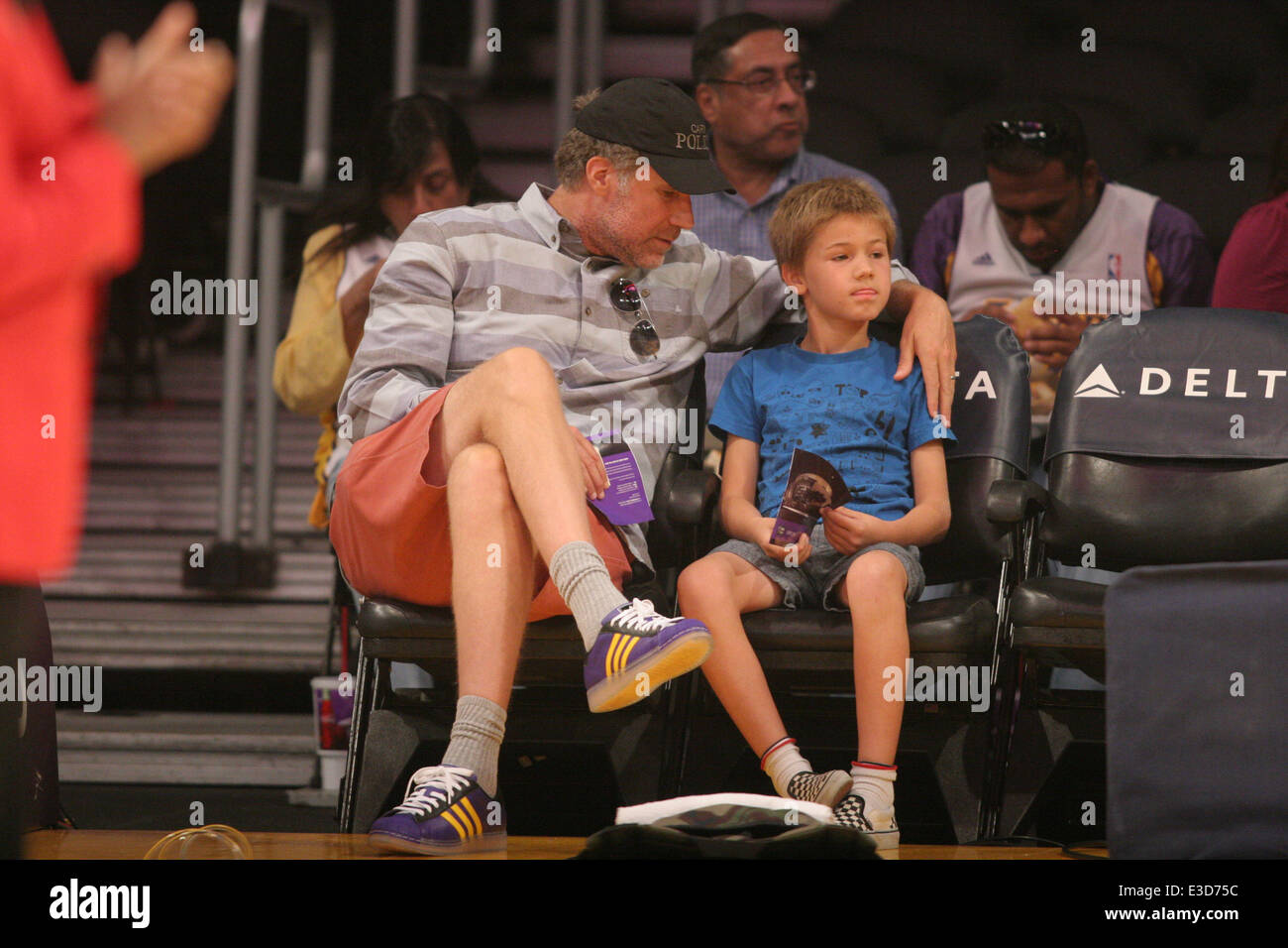 Will ferrell and his son hi-res stock photography and images - Alamy