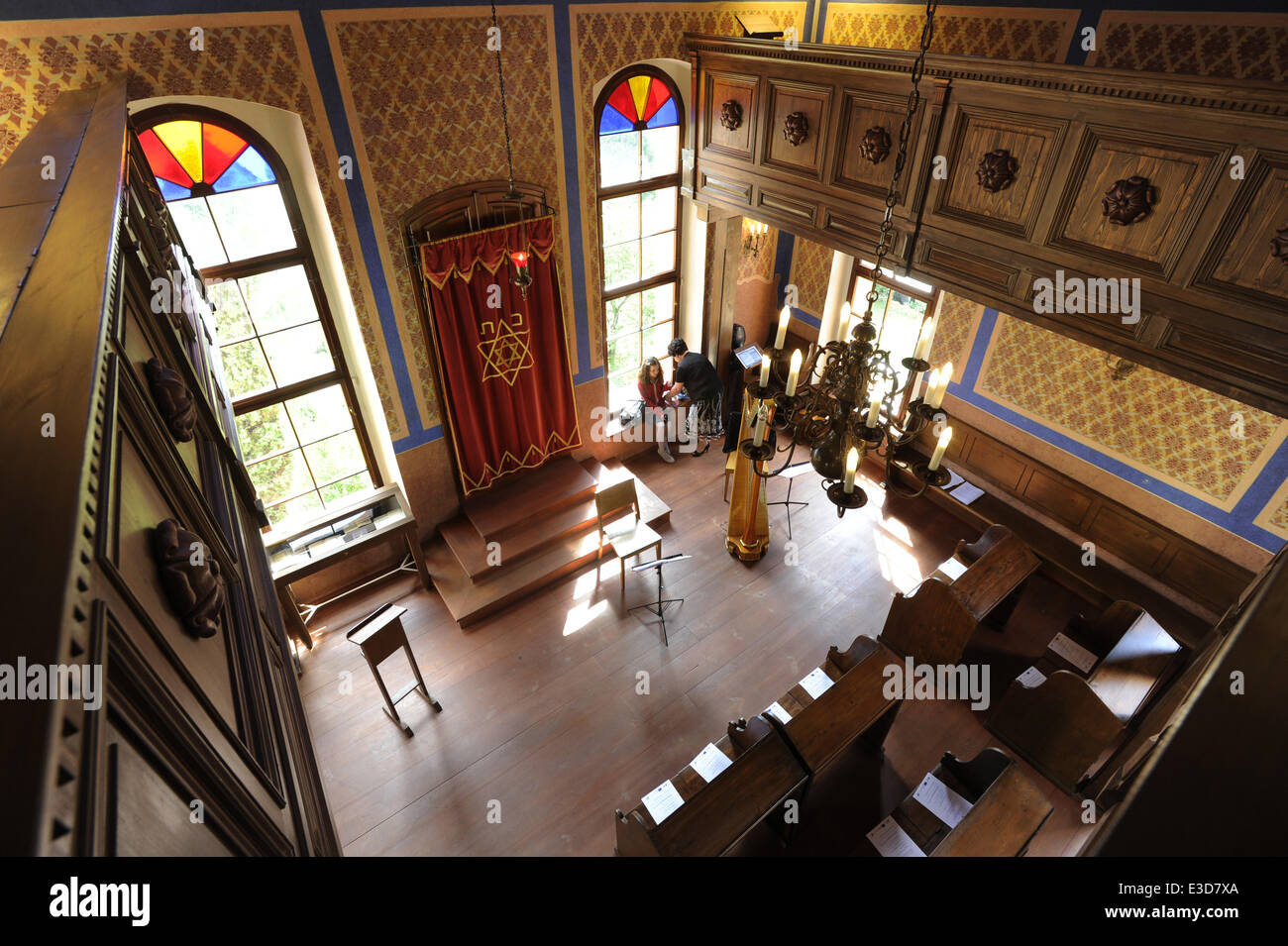 Reconstructed Synagogue and Rabi House was opened after the ...