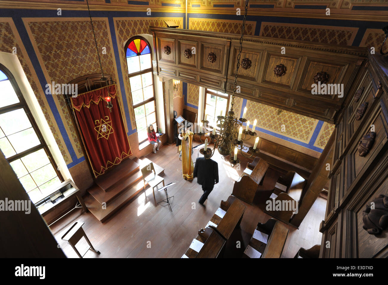 Reconstructed Synagogue and Rabi House was opened after the ...