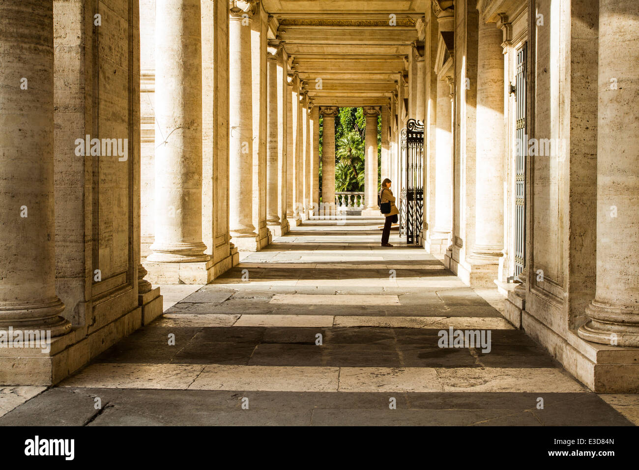 Palazzo Nuovo, one of the buildings of the Capitoline Museums (Musei ...