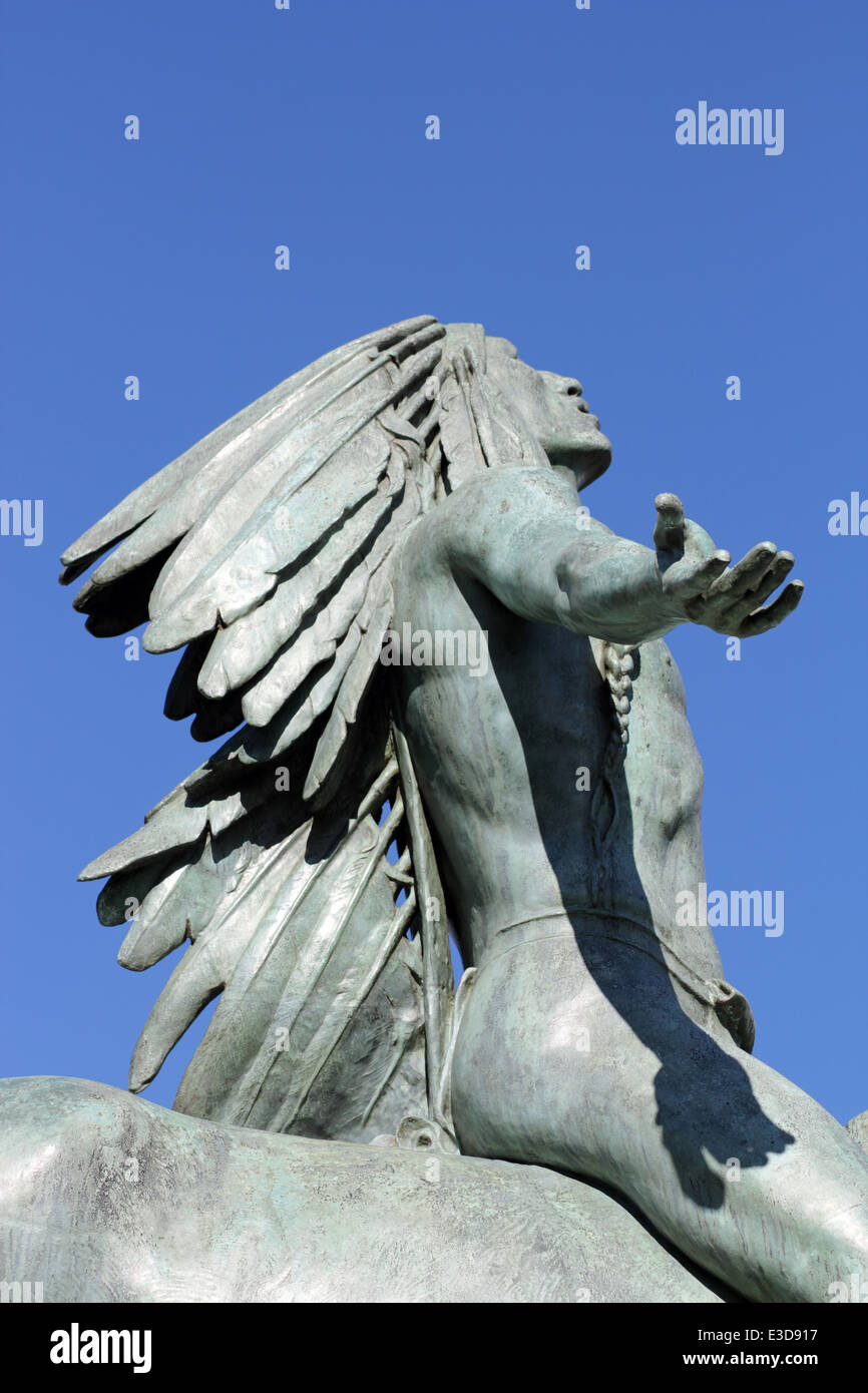 Appeal to the Great Spirit, 1909 sculpture by Cyrus Edward Dallin ...