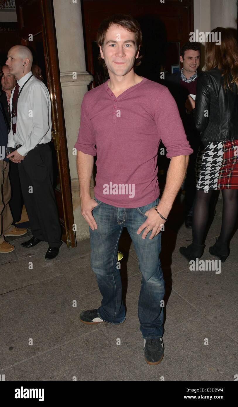 Stars of the new play 'Houdini' Jamie Nichols, Evanna Lynch and Stuart ...