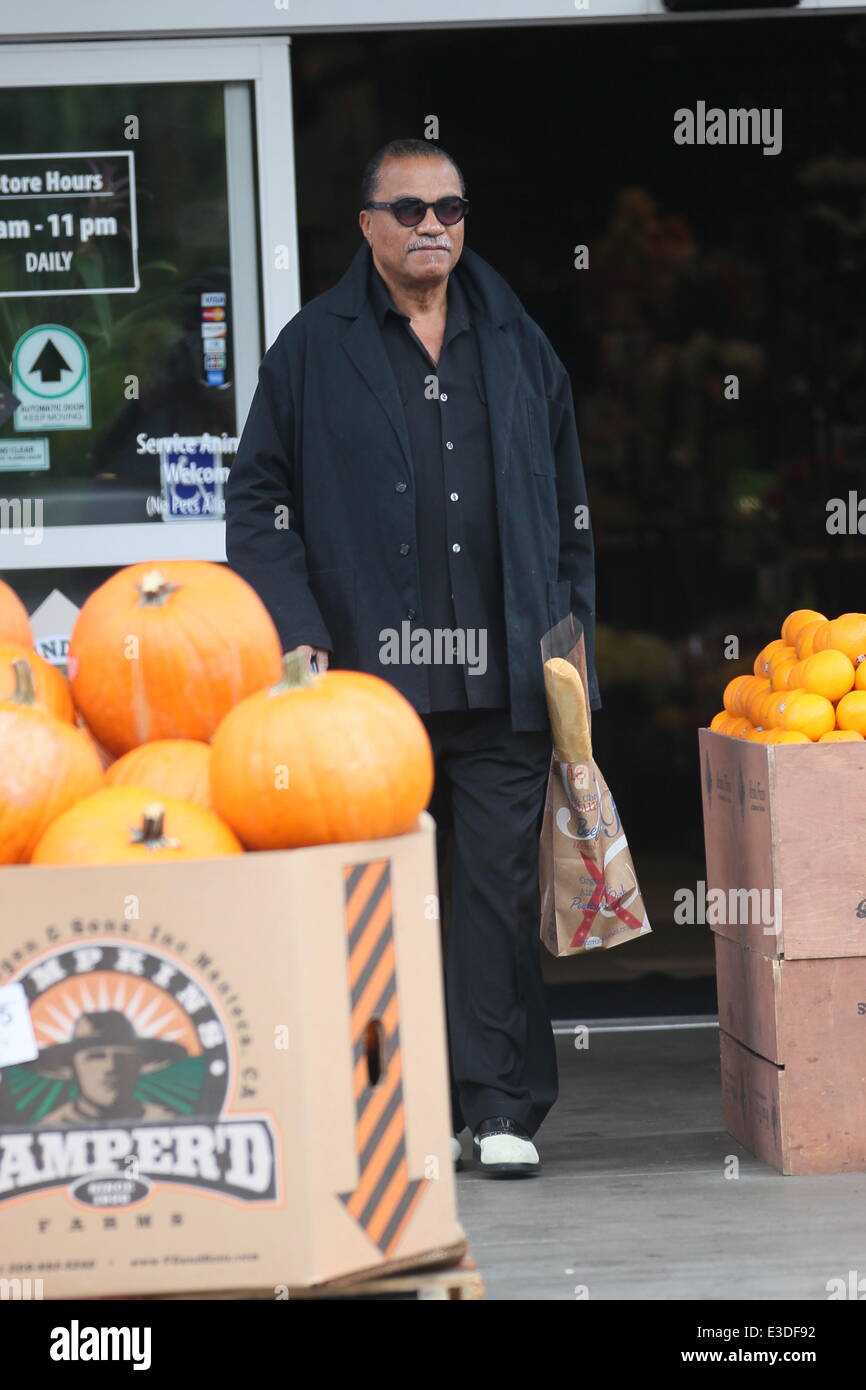 Billy Dee Williams leaving Bristol Farms Featuring: Billy Dee Williams ...