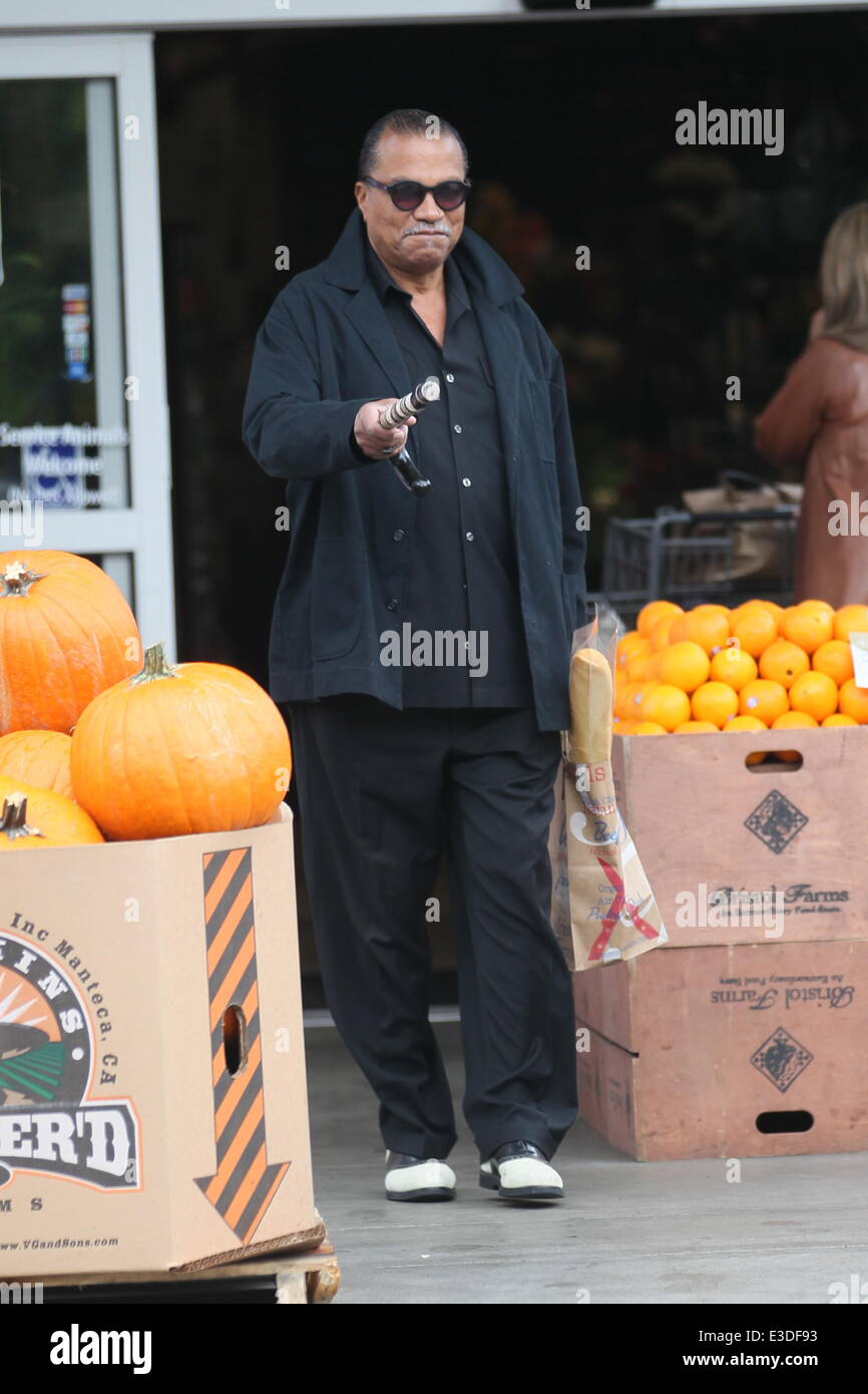 Billy Dee Williams leaving Bristol Farms Featuring: Billy Dee Williams ...
