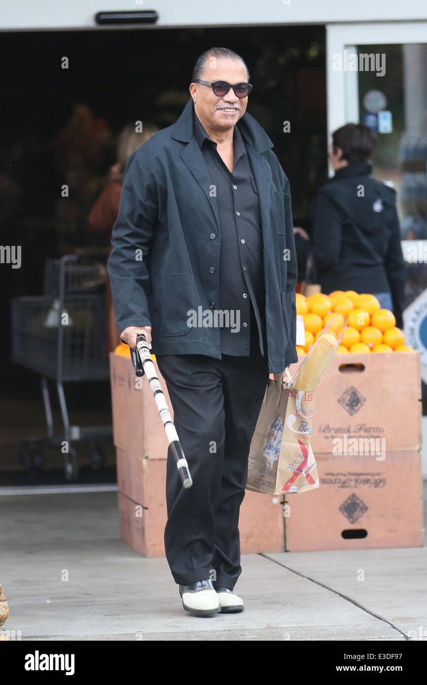 Billy Dee Williams leaving Bristol Farms Featuring: Billy Dee Williams ...