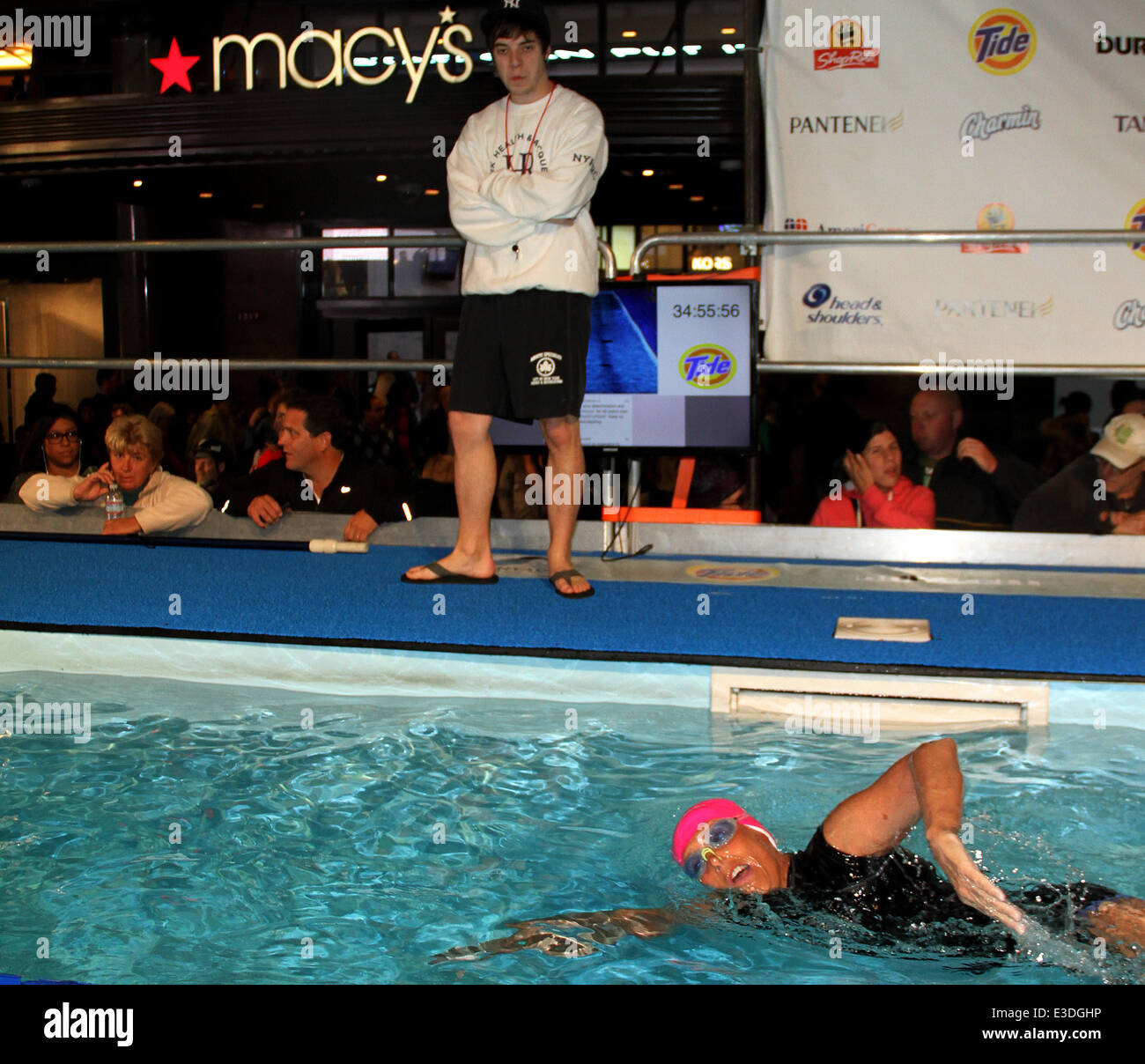 Long-distance swim legend Diana Nyad, having recently completed her ...