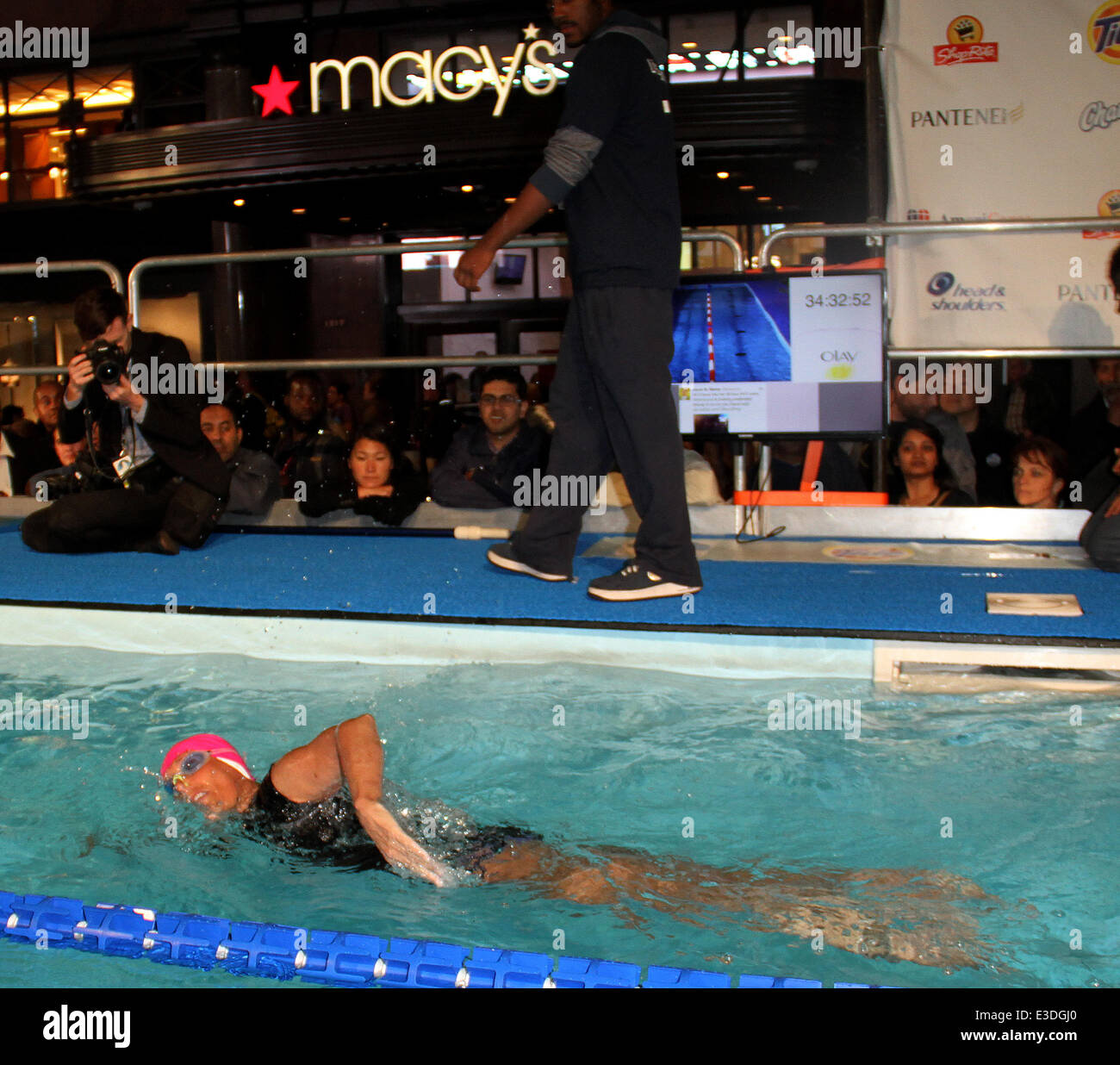 Long-distance swim legend Diana Nyad, having recently completed her ...