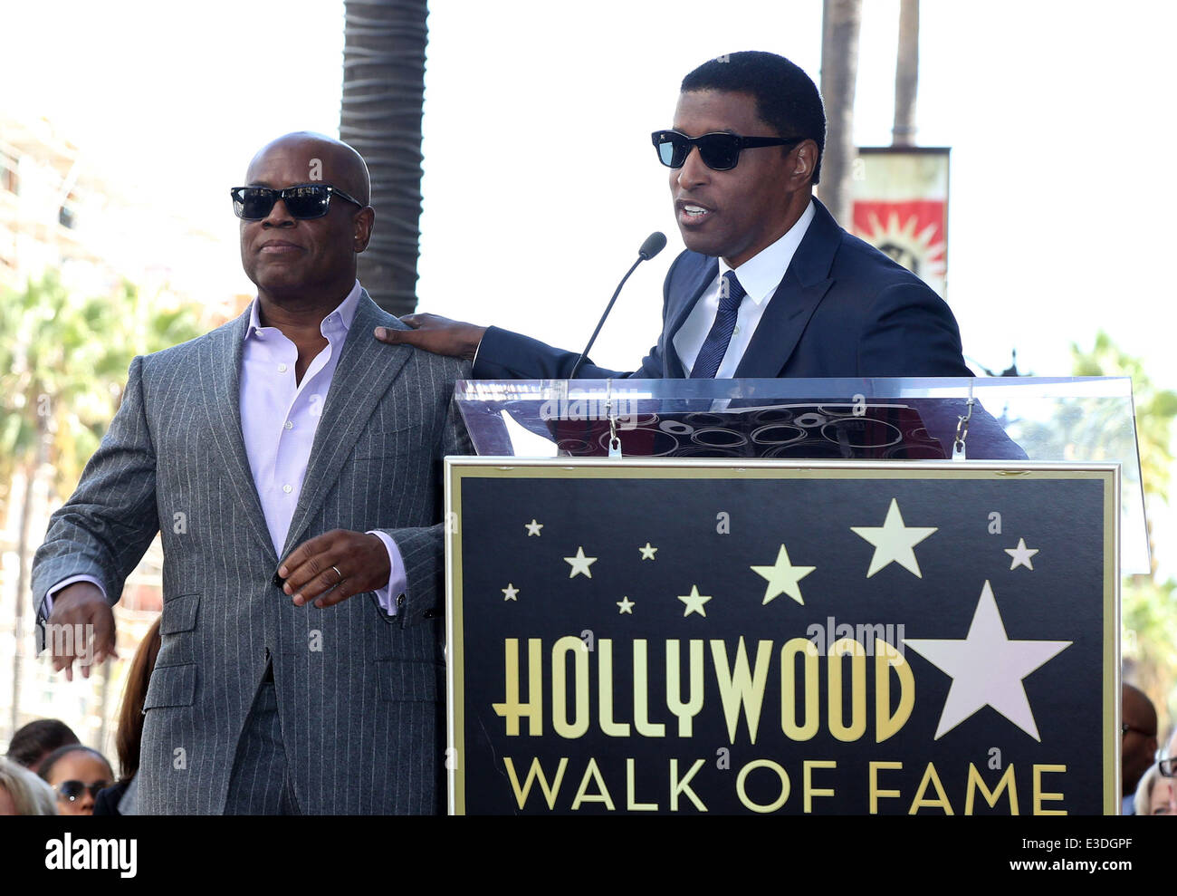 Kenny "Babyface" Edmonds Honored On The Hollywood Walk Of Fame ...