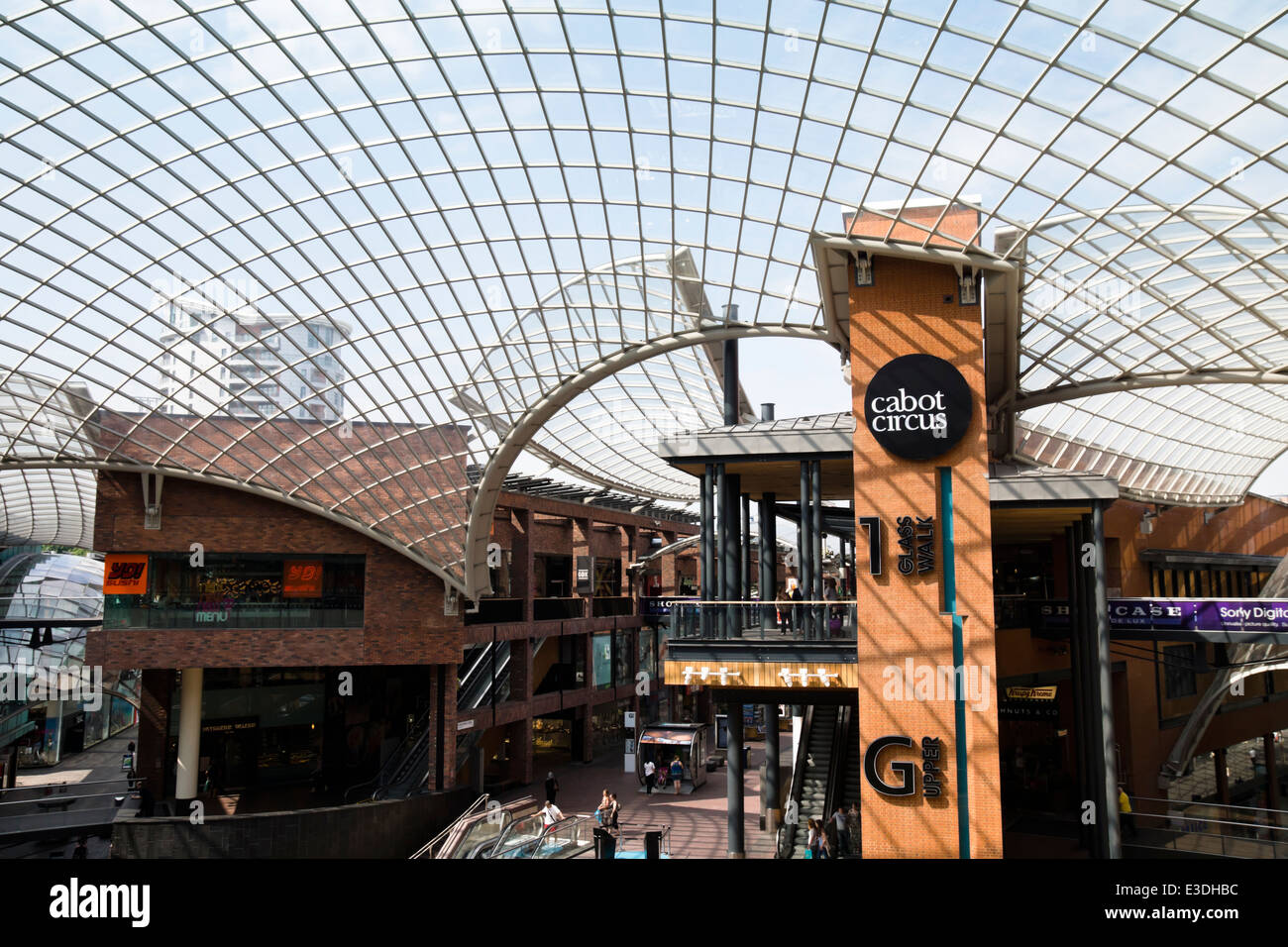 Cabot Circus shopping Mall In Bristol City Center. England UK Stock ...
