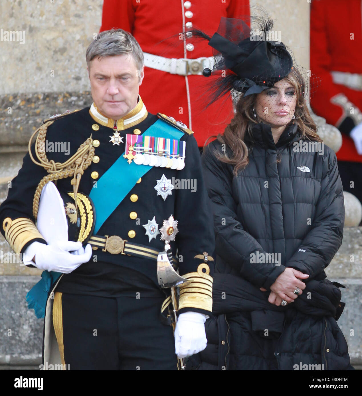 Elizabeth Hurley films a scene for the pilot show of US drama series ...