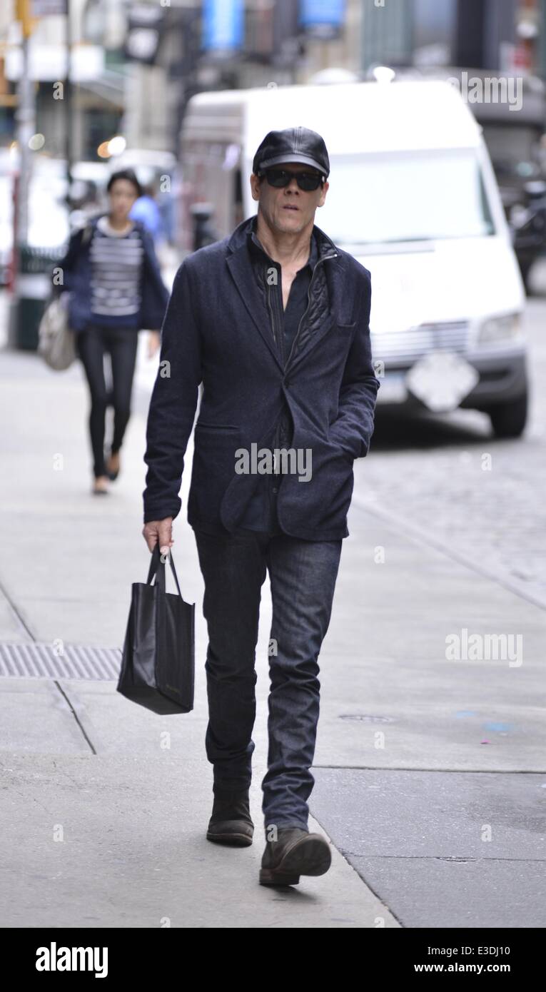 Kevin Bacon out shopping in Soho Featuring: Kevin Bacon Where ...
