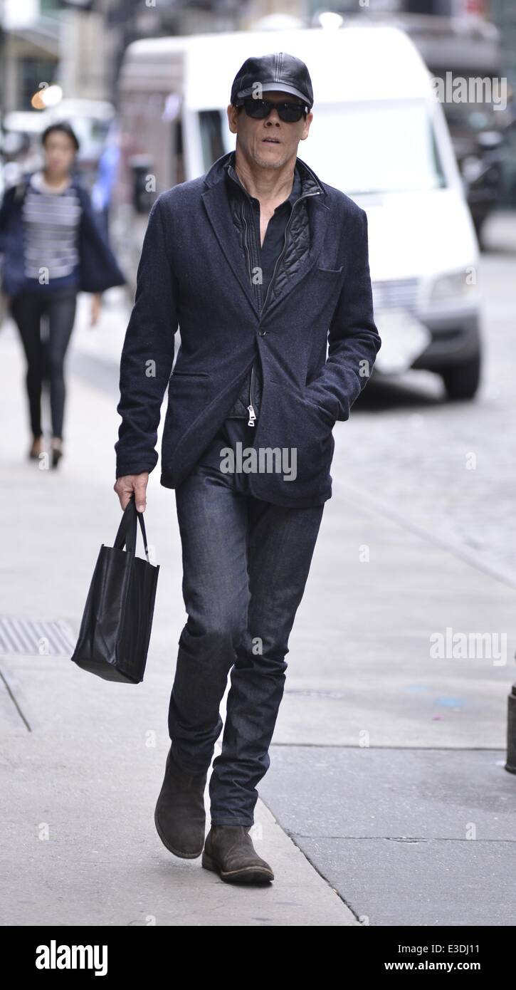 Kevin Bacon out shopping in Soho Featuring: Kevin Bacon Where ...